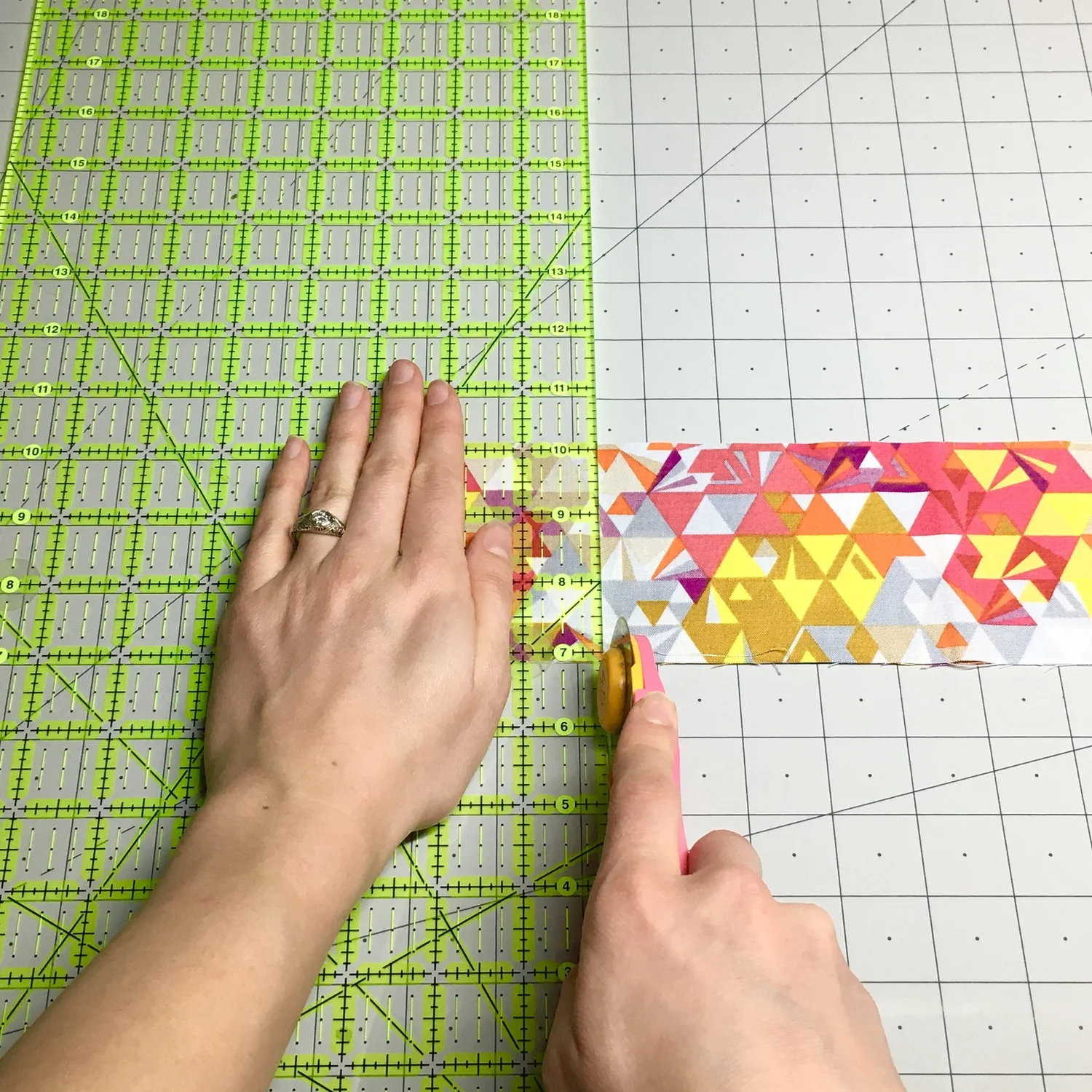 Quilting Basics: How to Use a Rotary Cutter — String & Story