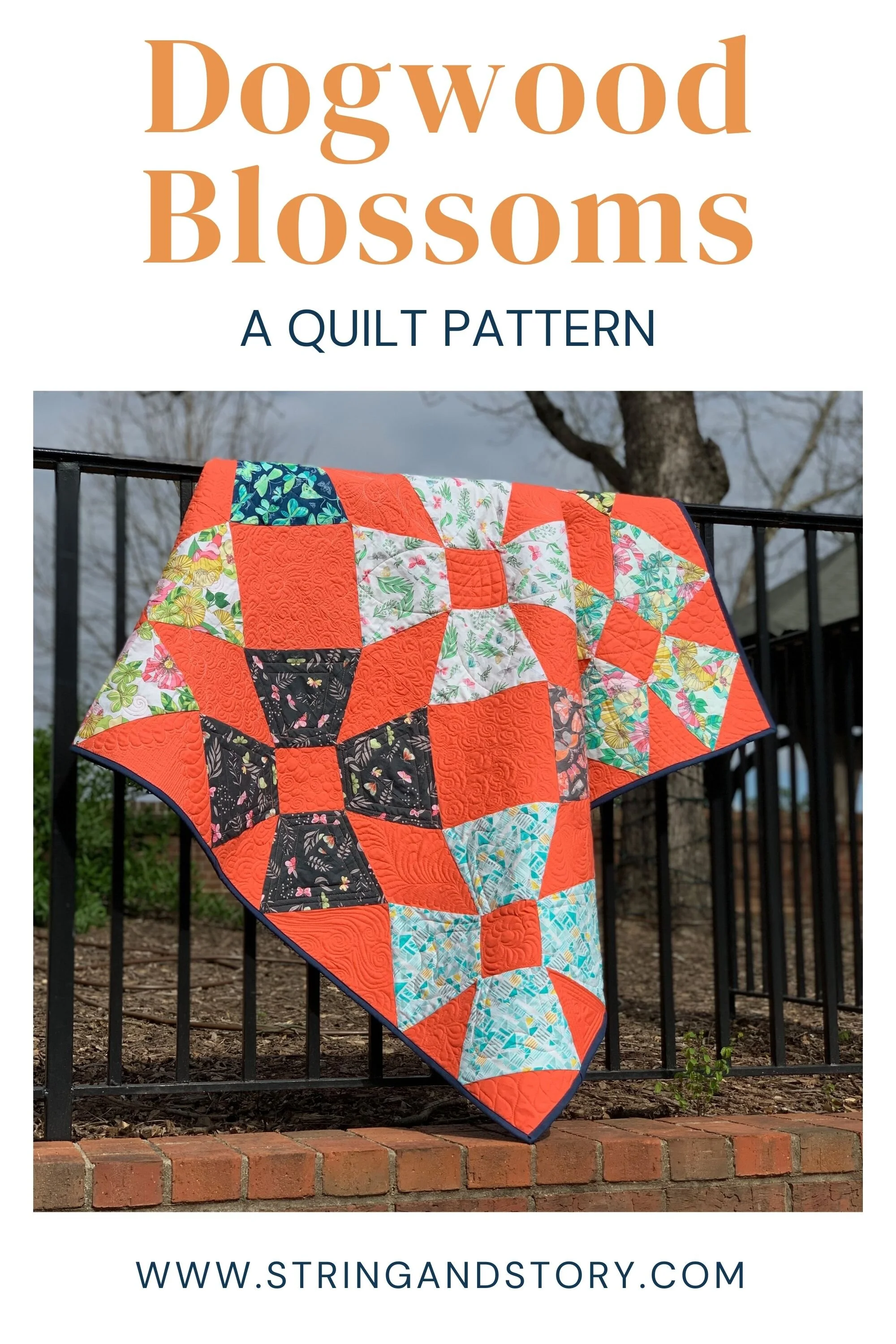 Dogwood Blossoms Quilt-A-Long — String & Story
