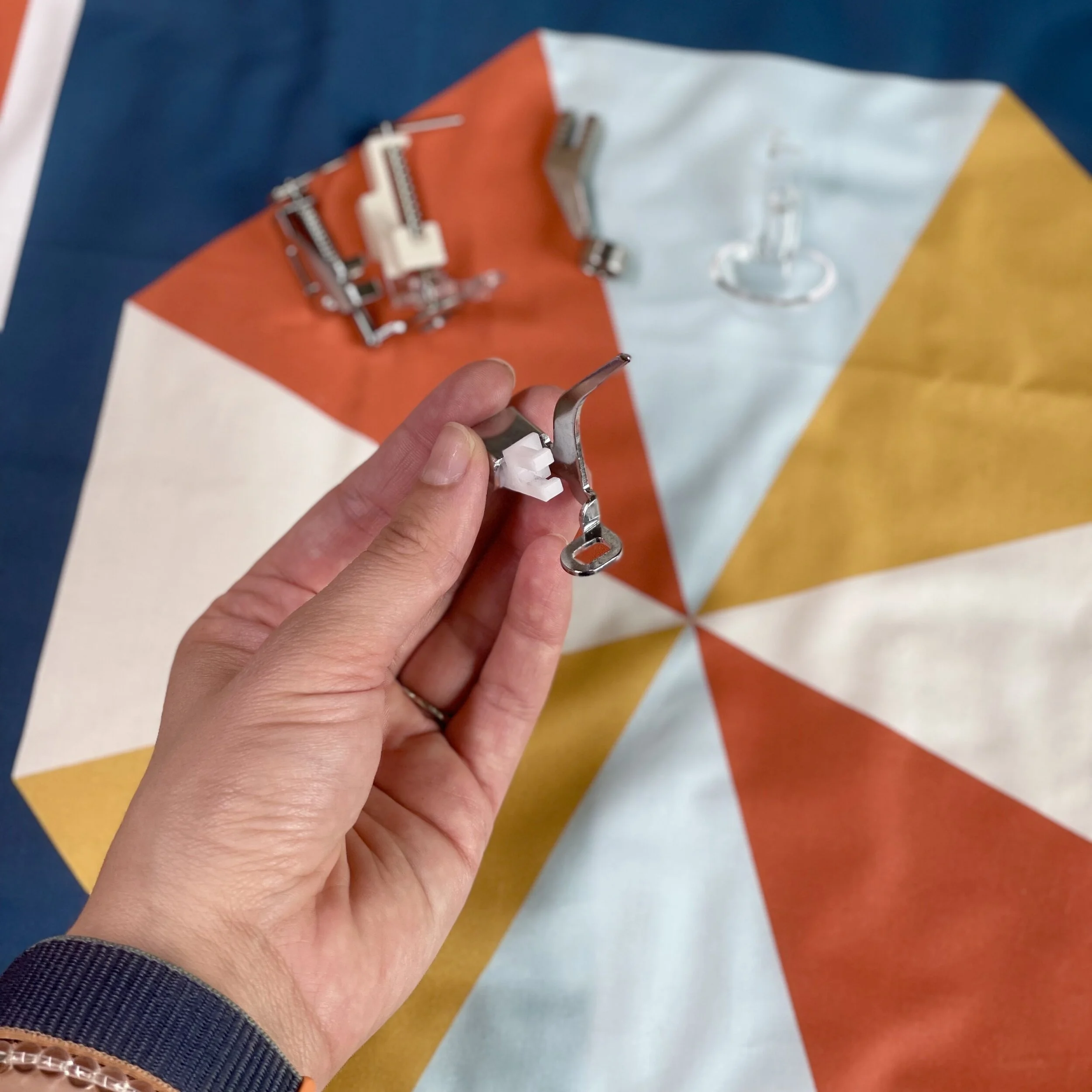 Sewing Machine Feet for Free Motion Quilting — String & Story