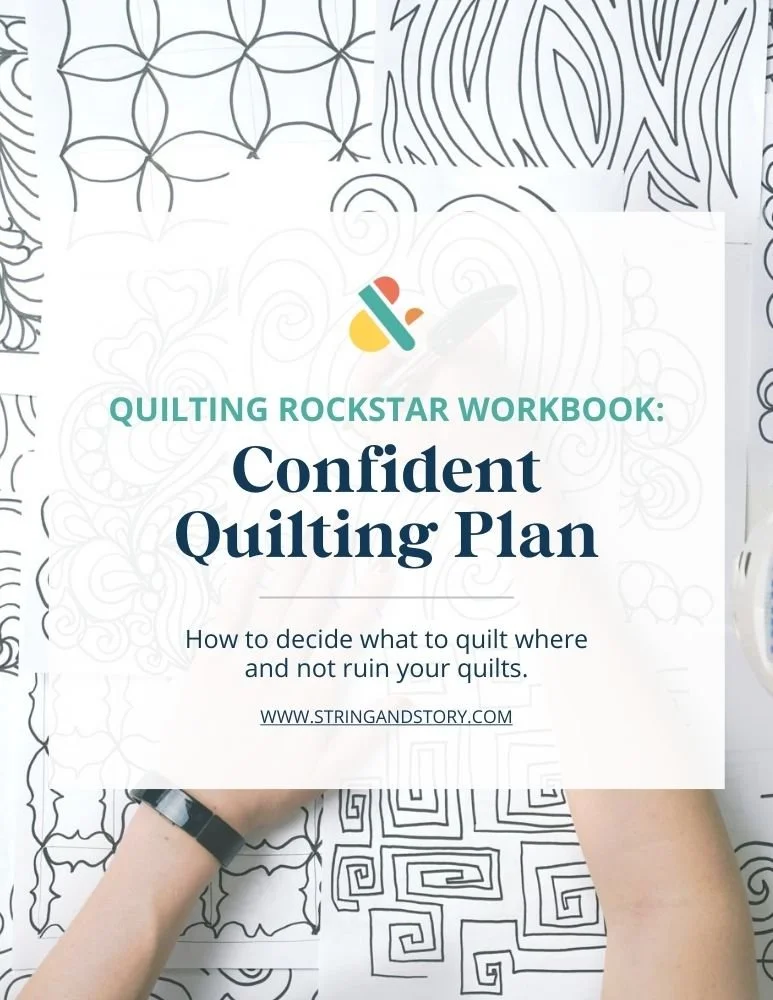 Confident Quilting Plan Workbook — String & Story