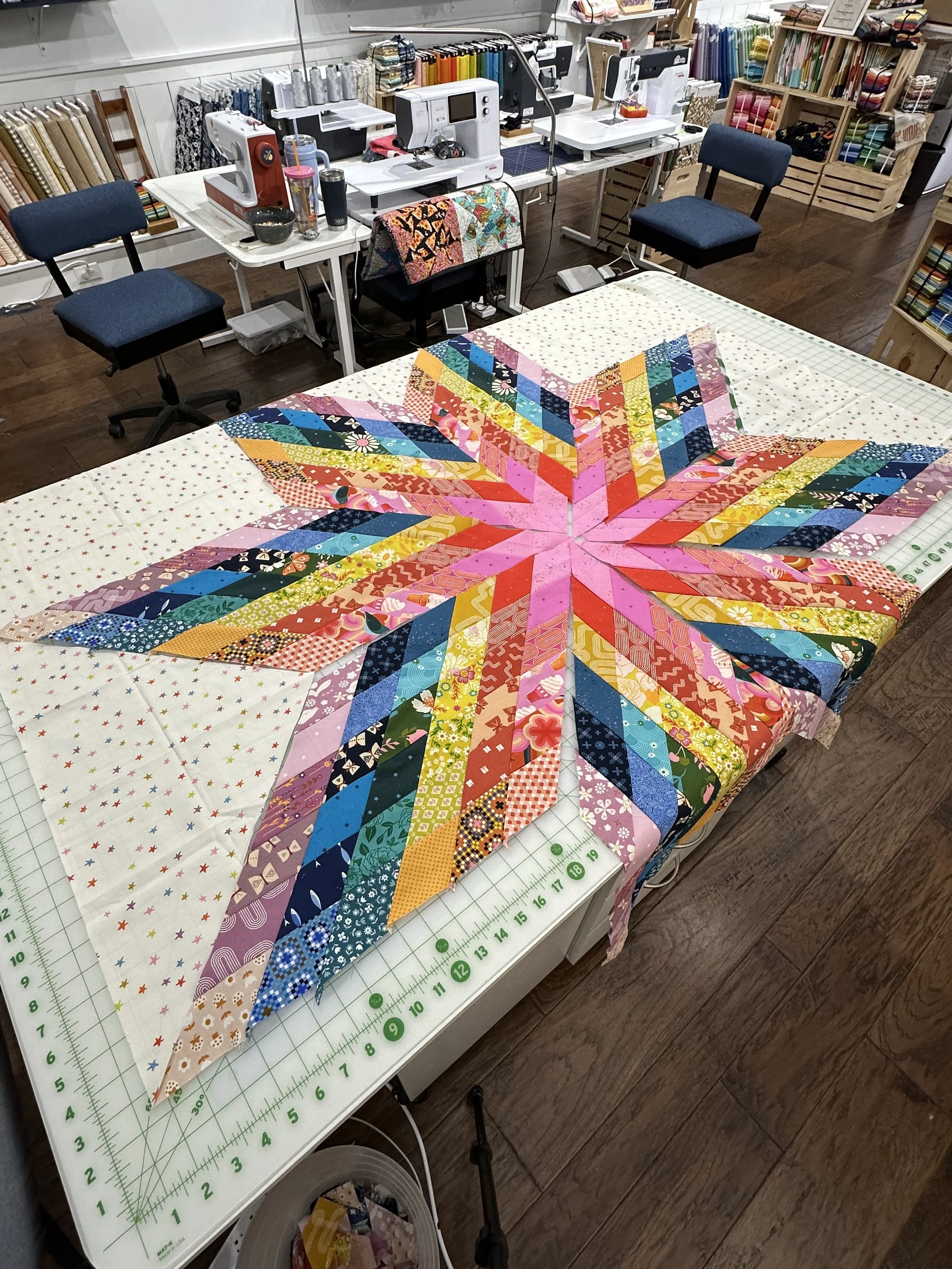 Zero Waste Quilting Blog Hop: Ombré Lonestar Quilt — String & Story