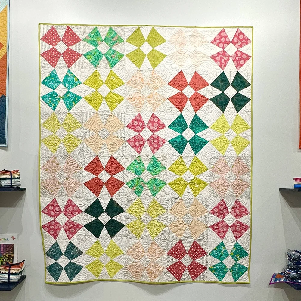 Quilting Plans for Dogwood Blossoms — String & Story