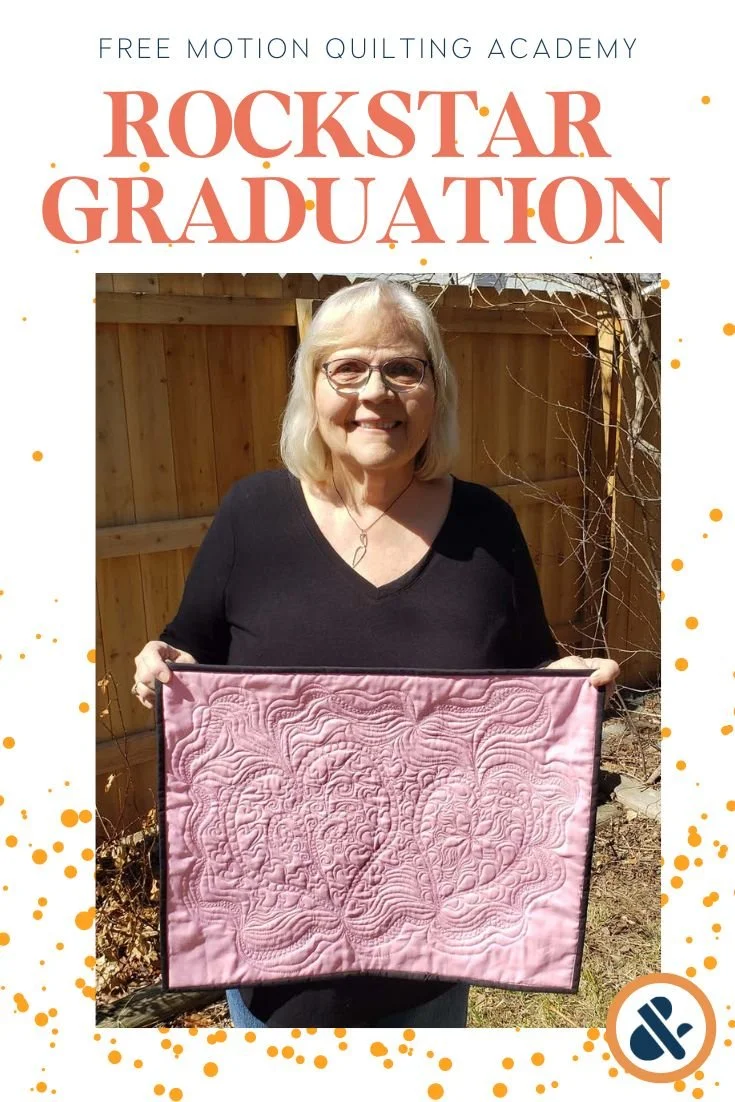 Free Motion Quilting Academy Rockstar Graduation: March 2023 — String ...