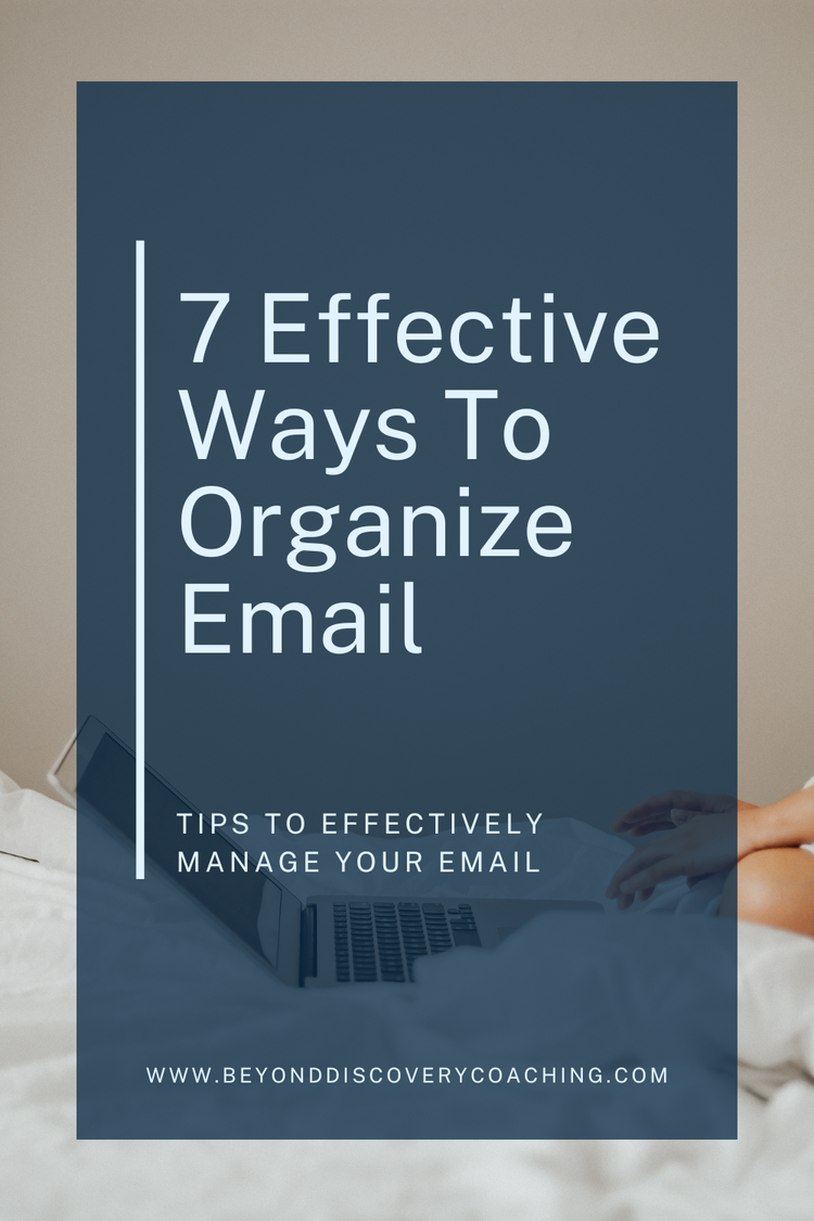 Email Management: 7 Effective Ways To Organize Email — Beyond Discovery ...