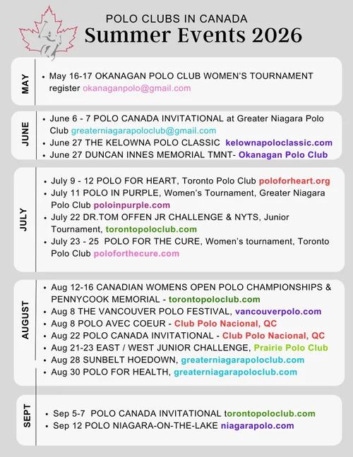Events — Polo Canada