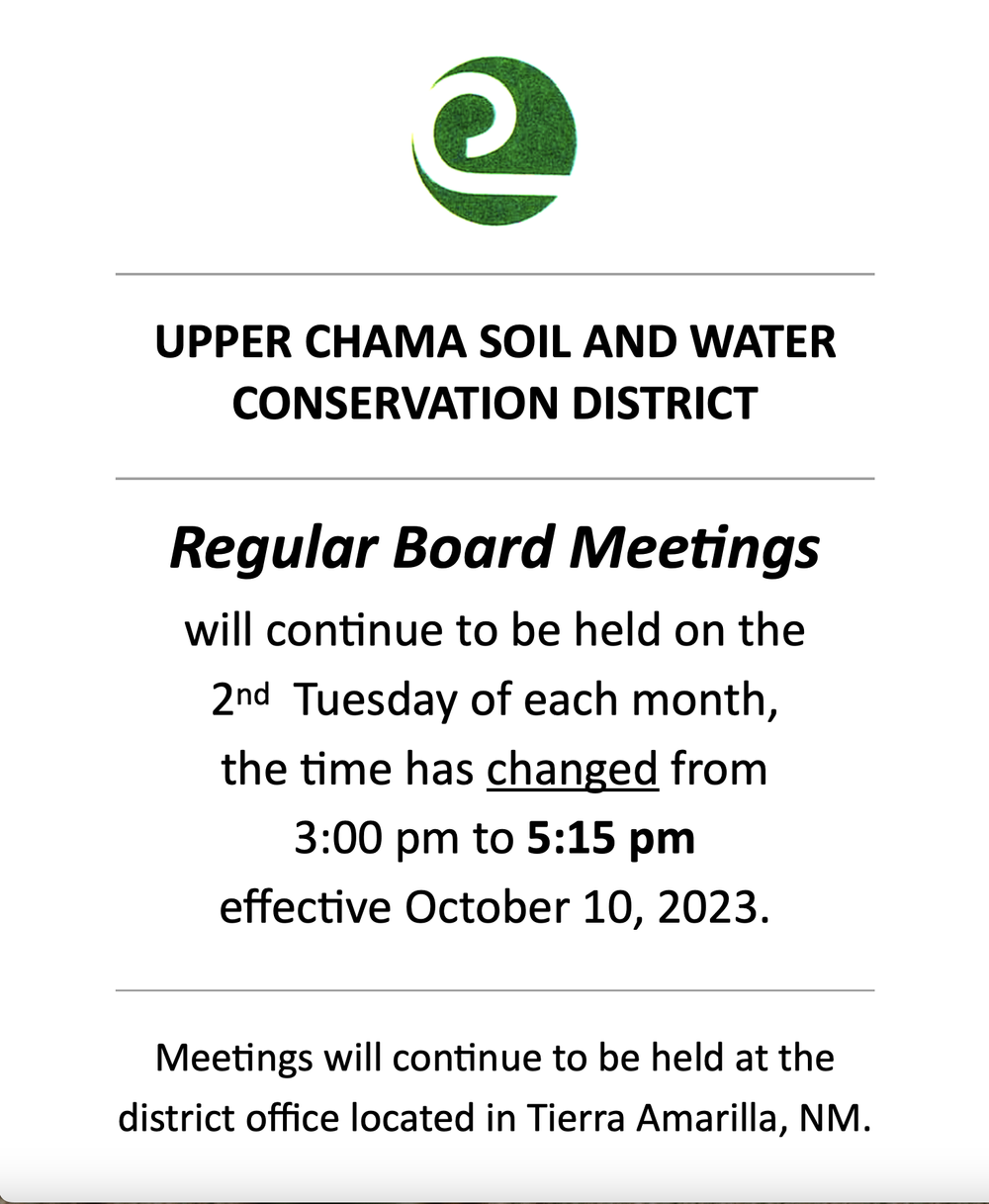 Upper Chama SWCD