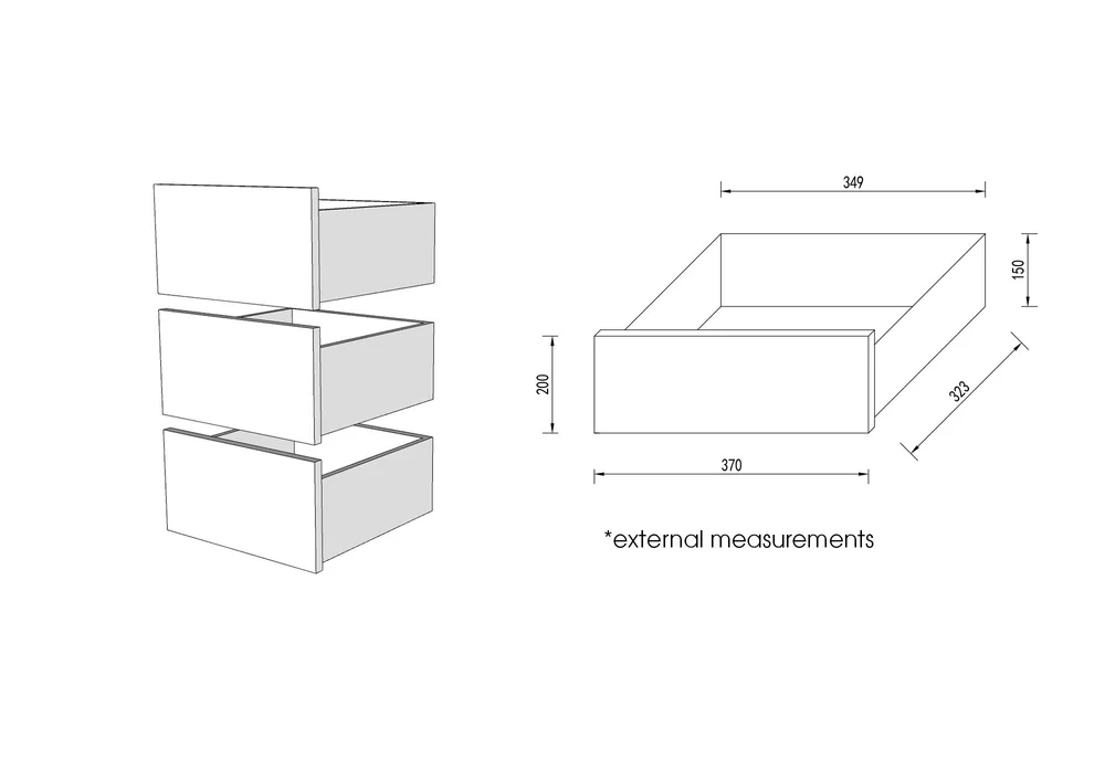 Wallhung Wardrobe Kitset W400-Set C — Cube Studio