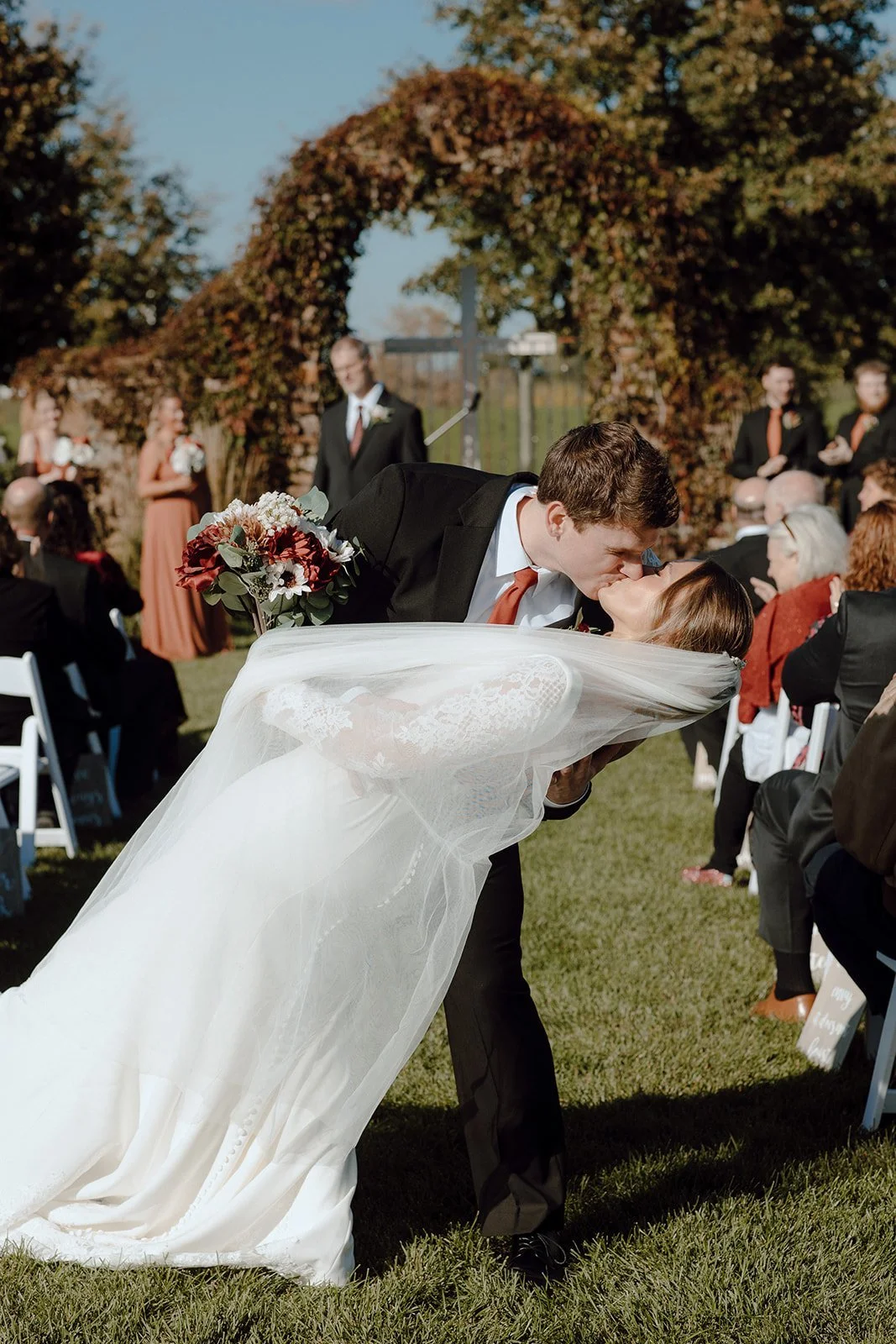 Romantic Fall Wedding at Redeemed Farm — MN + WI Wedding Planner ...
