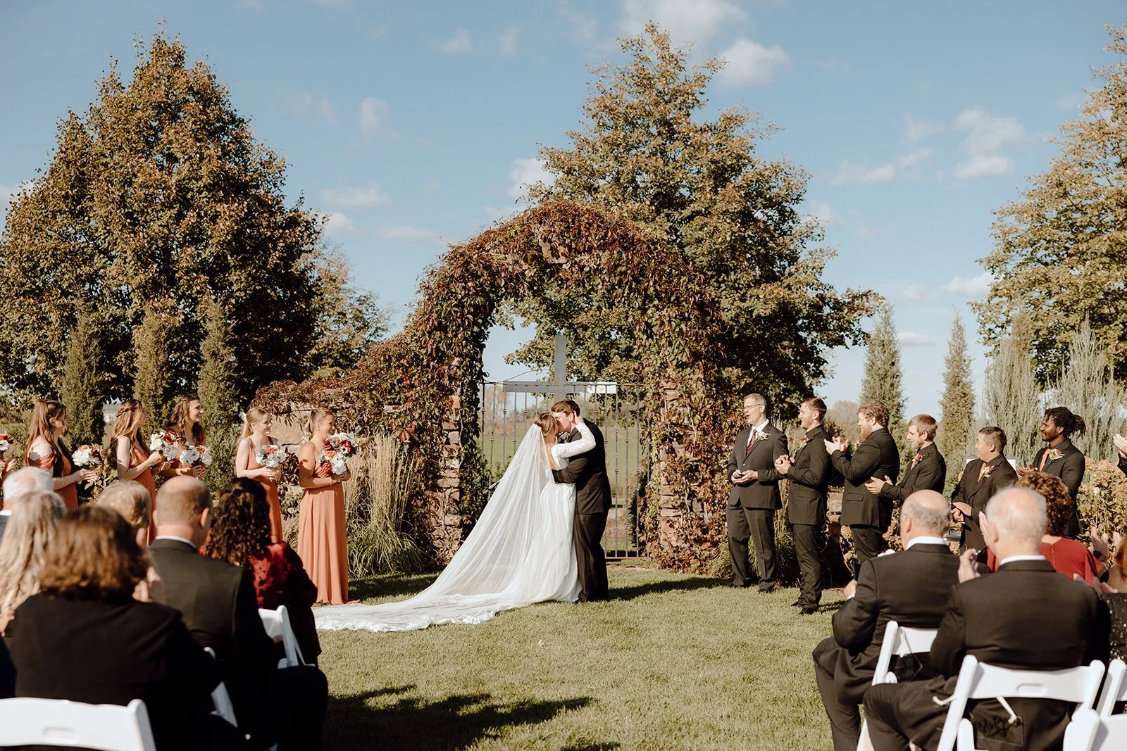 Romantic Fall Wedding at Redeemed Farm — MN + WI Wedding Planner ...