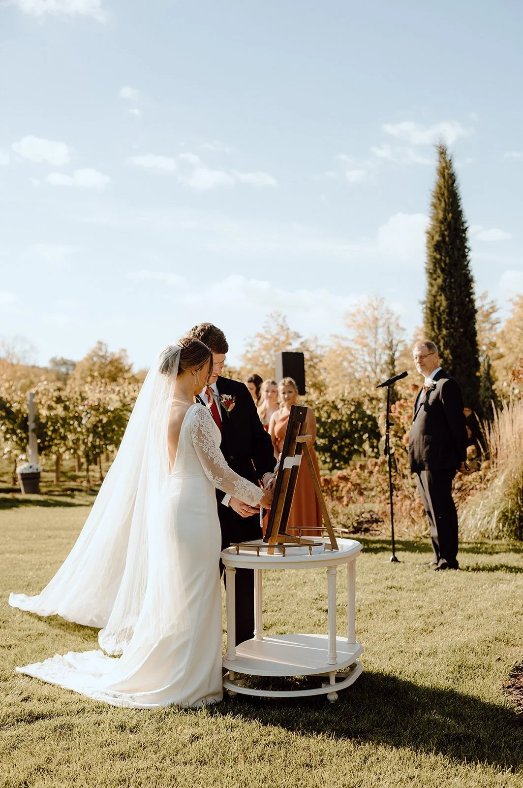 Romantic Fall Wedding at Redeemed Farm — MN + WI Wedding Planner ...