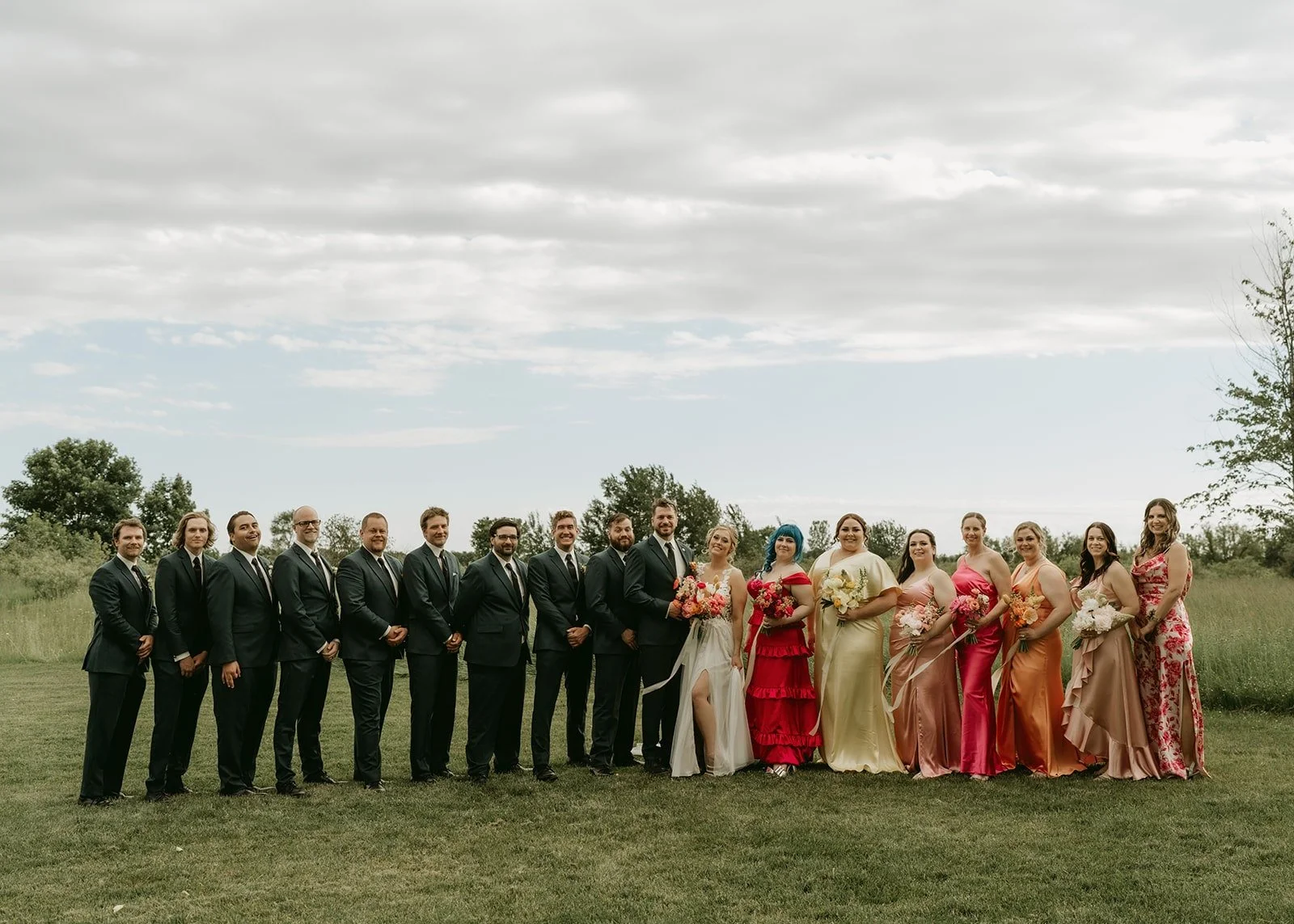 A Romantic and Colorful Summer Wedding at Ivory North — MN + WI Wedding ...