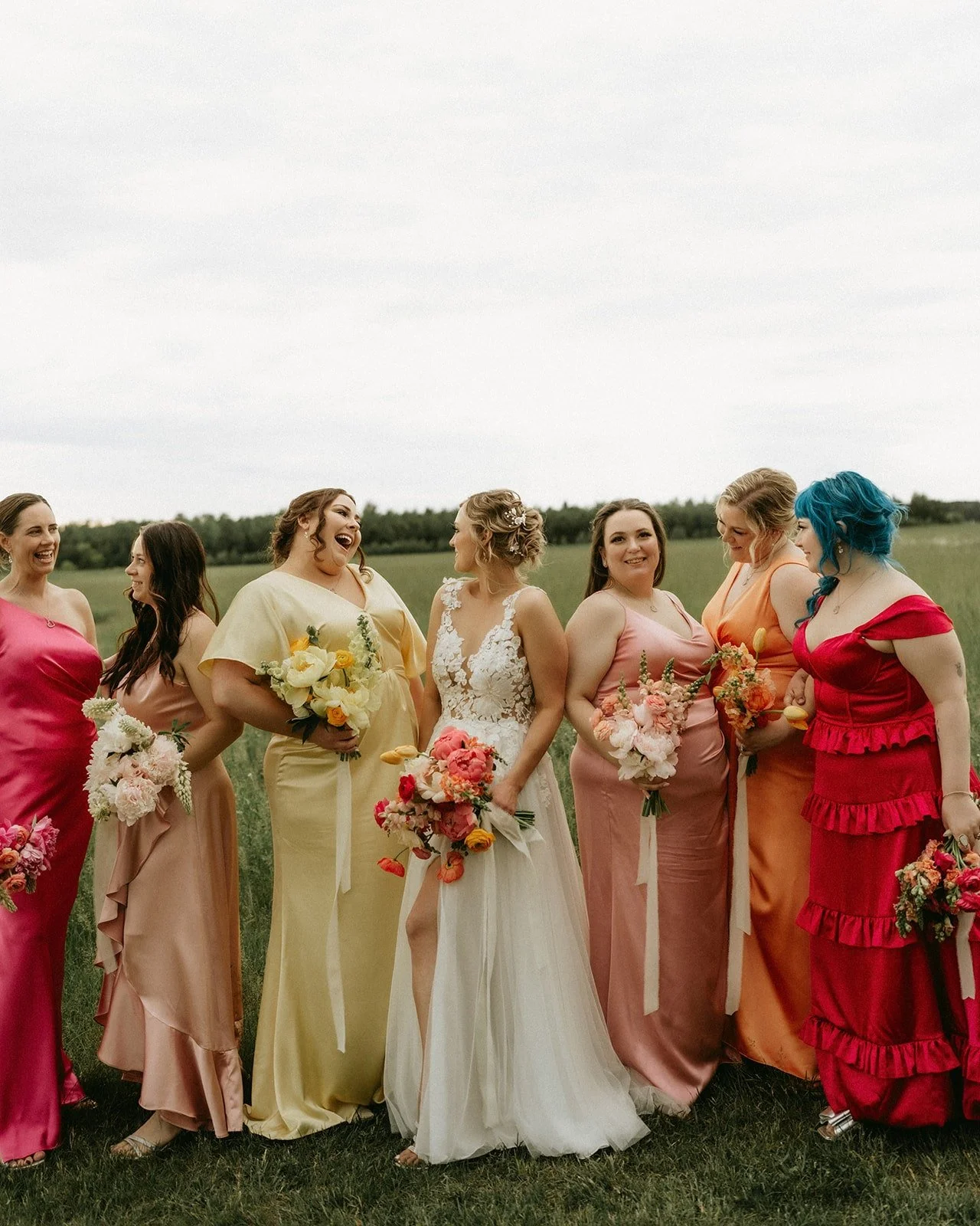 A Romantic and Colorful Summer Wedding at Ivory North — MN + WI Wedding ...