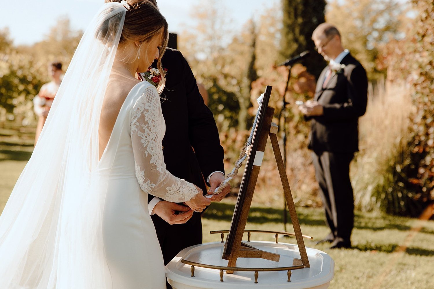 Romantic Fall Wedding at Redeemed Farm — MN + WI Wedding Planner ...
