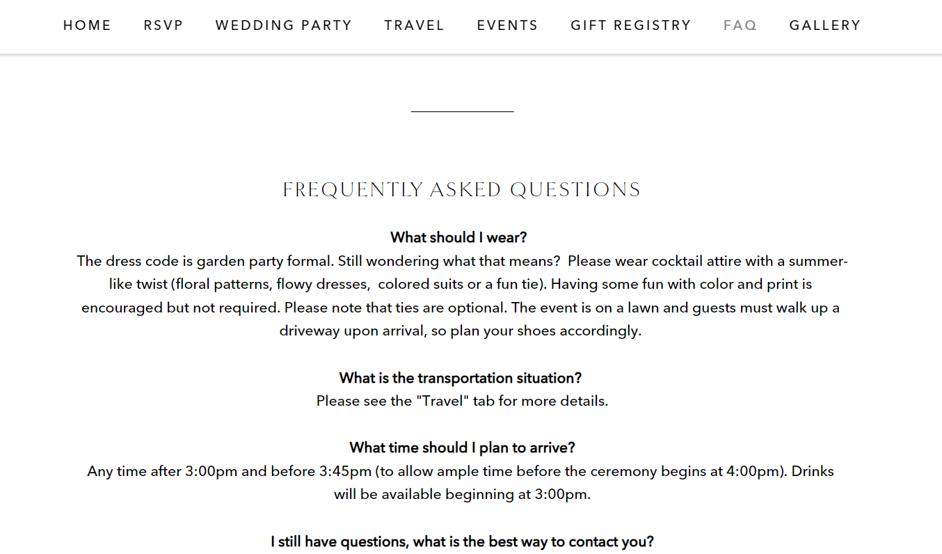 Key Details to Include On Your Wedding Website — MN + WI Wedding Planner — HappiLily Events
