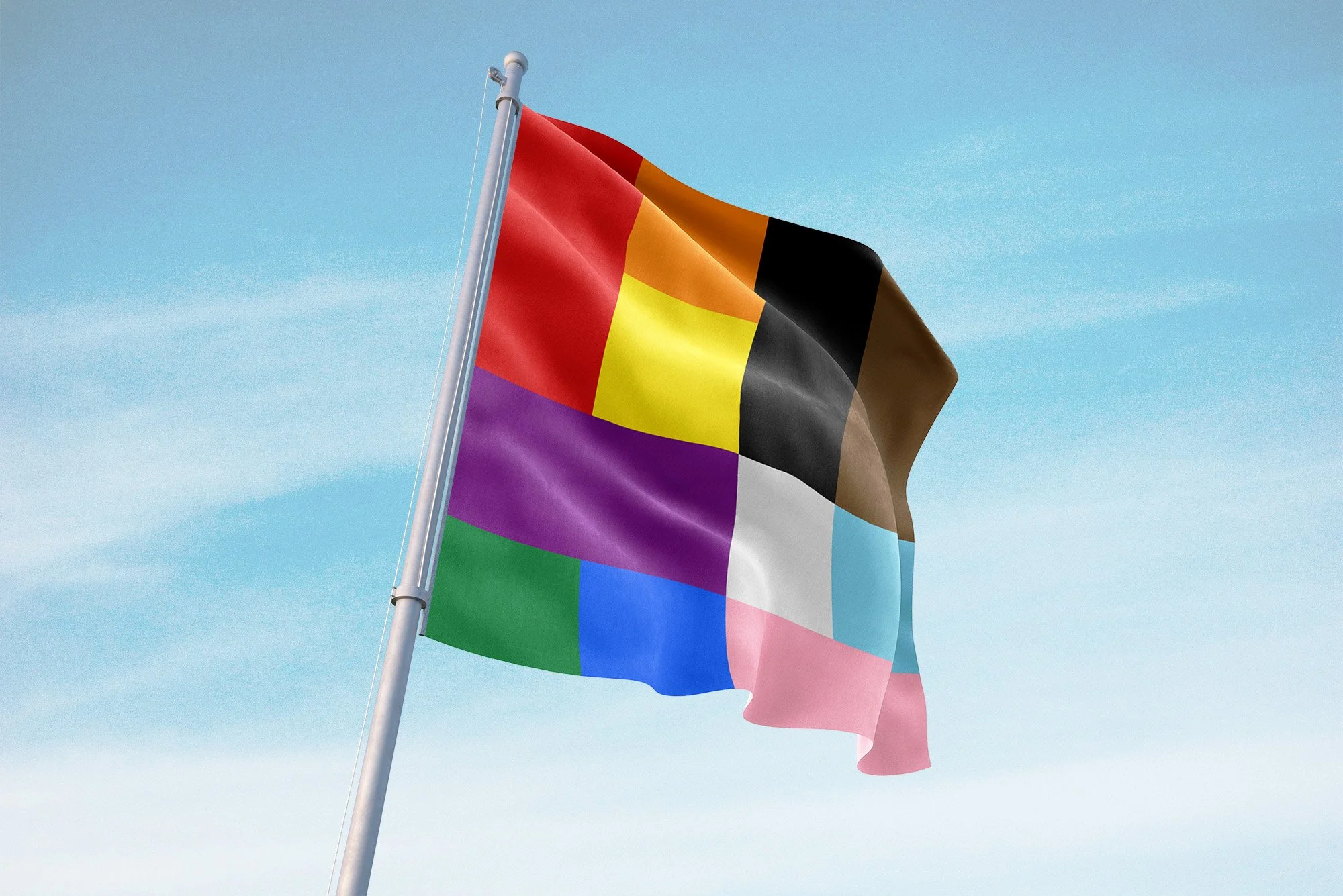 Evolution Pride Flag — Morris Design