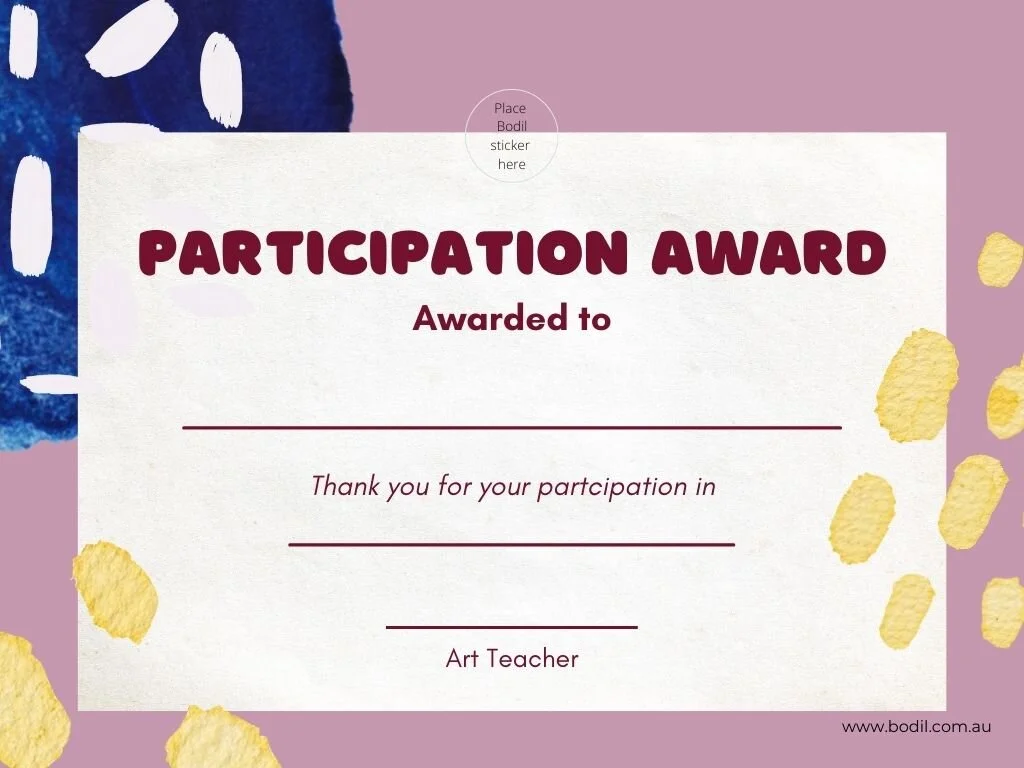 Art and STEAM Certificates — BODIL