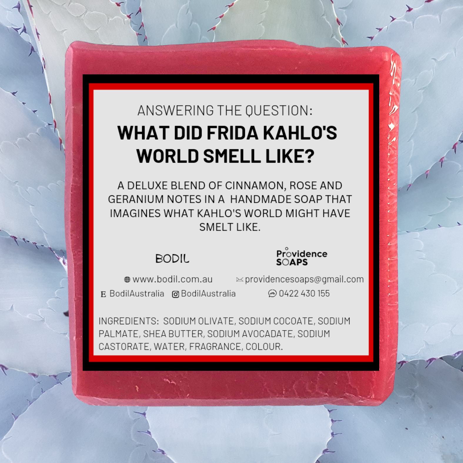 Frida Kahlo Soap — BODIL