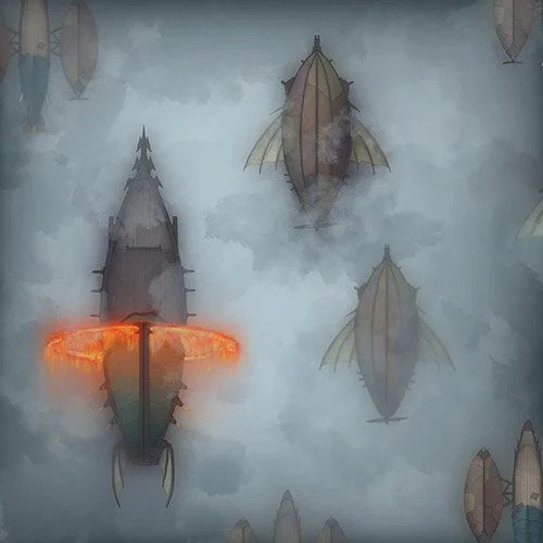 Mid-Air Dragon Flight — Cze and Peku Maps