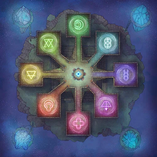 Ancient Wizard Lair — Cze and Peku Maps