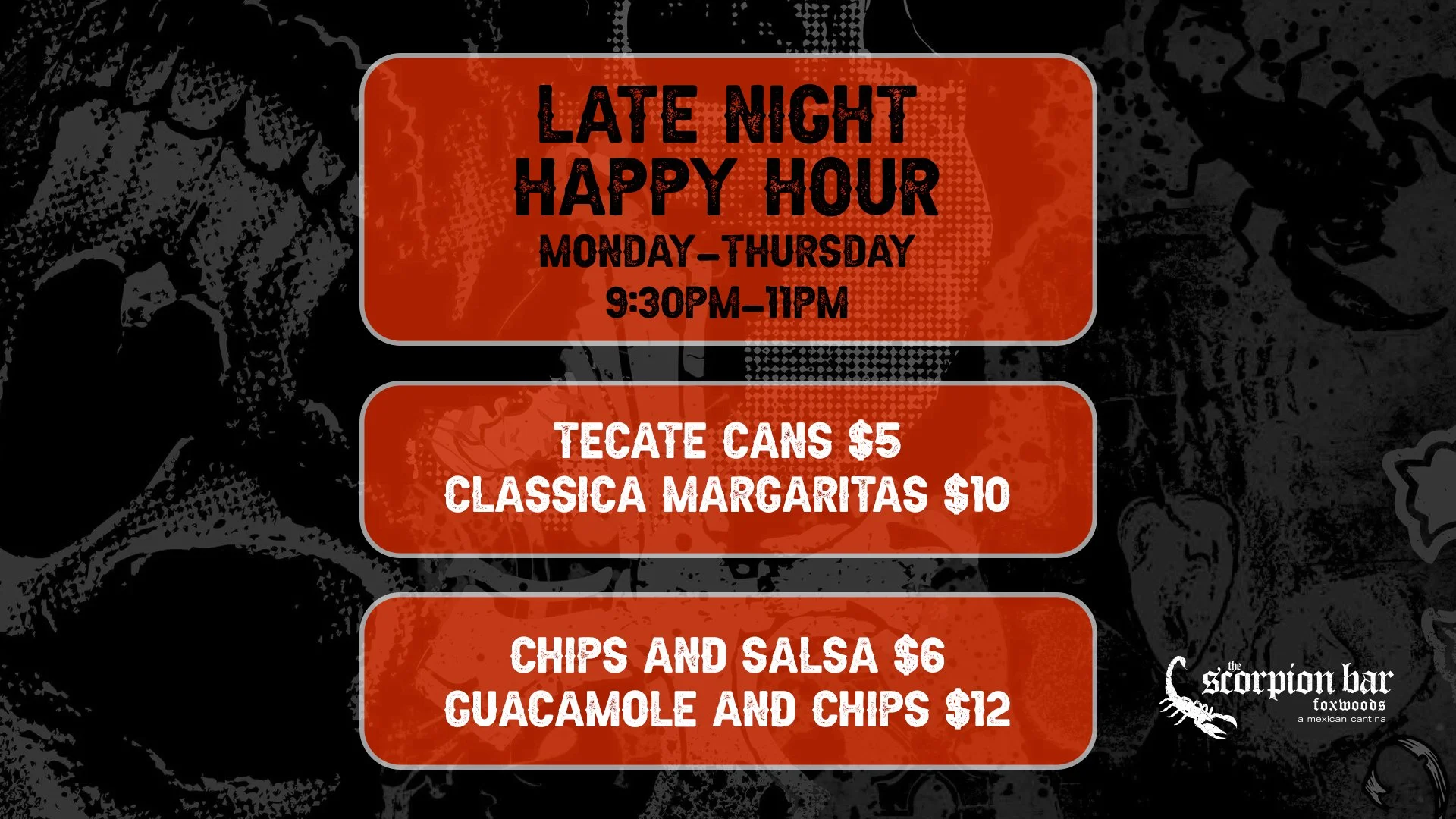 Scorpion Bar Foxwoods