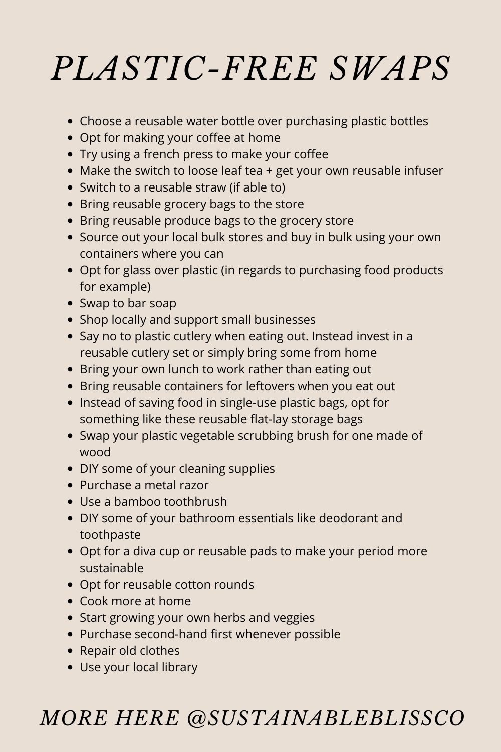 Plastic Free July: An Introduction, Simple Swaps, and Steps You Can ...