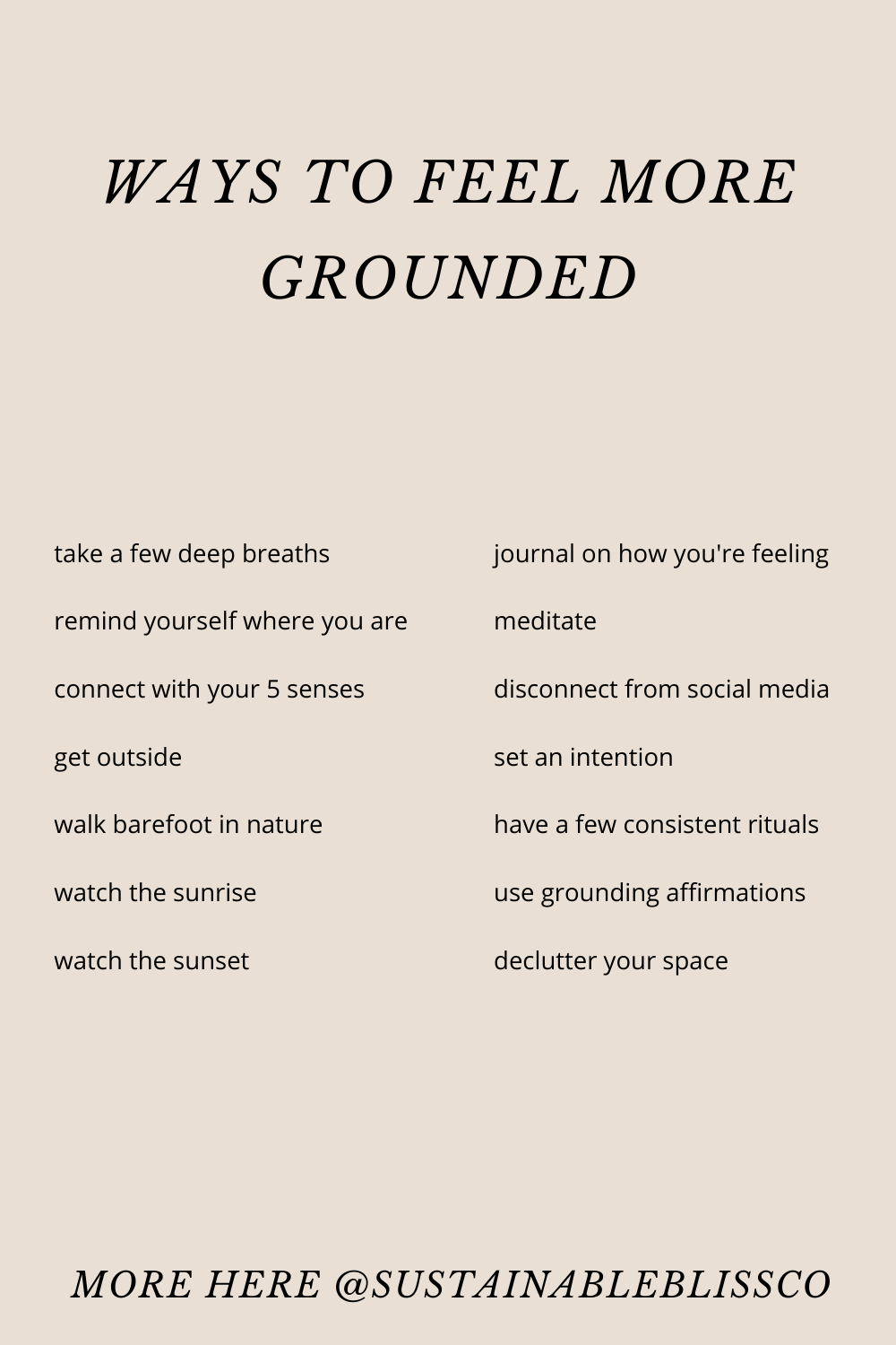 5 Grounding Practices to Implement in Your Self-Care Routine ...