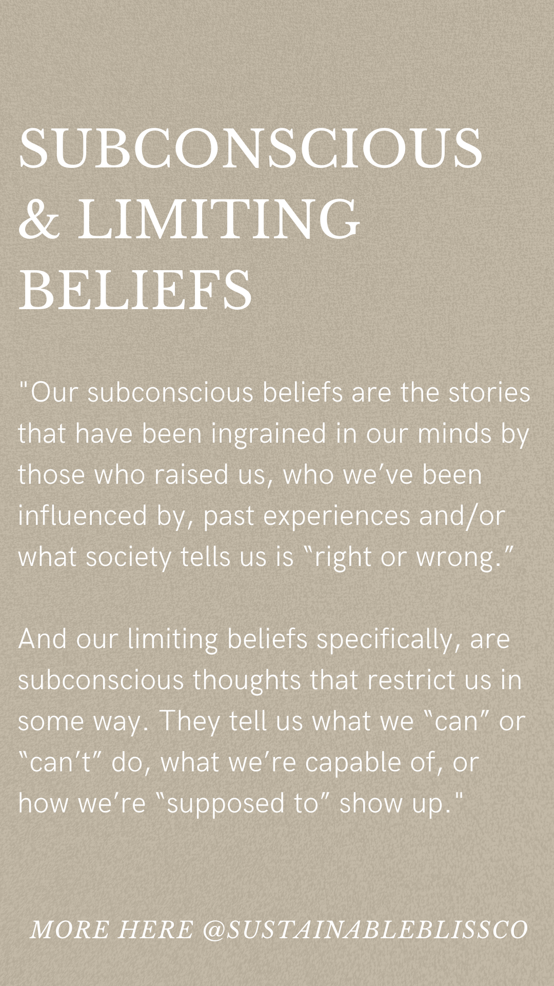 5 Ways to Start Letting Go Of Unhelpful Beliefs and Limiting Thoughts ...