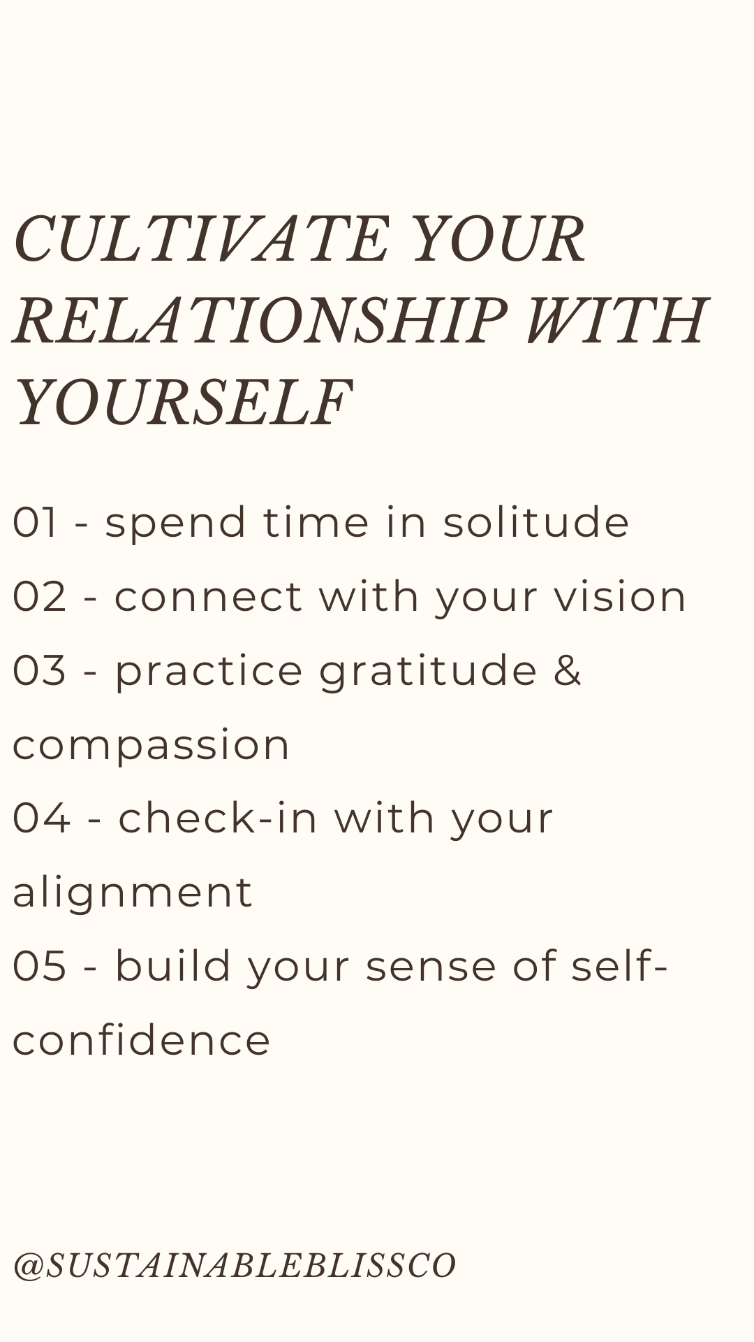5 Simple Ways to Deepen Your Relationship With Yourself — Sustainable ...