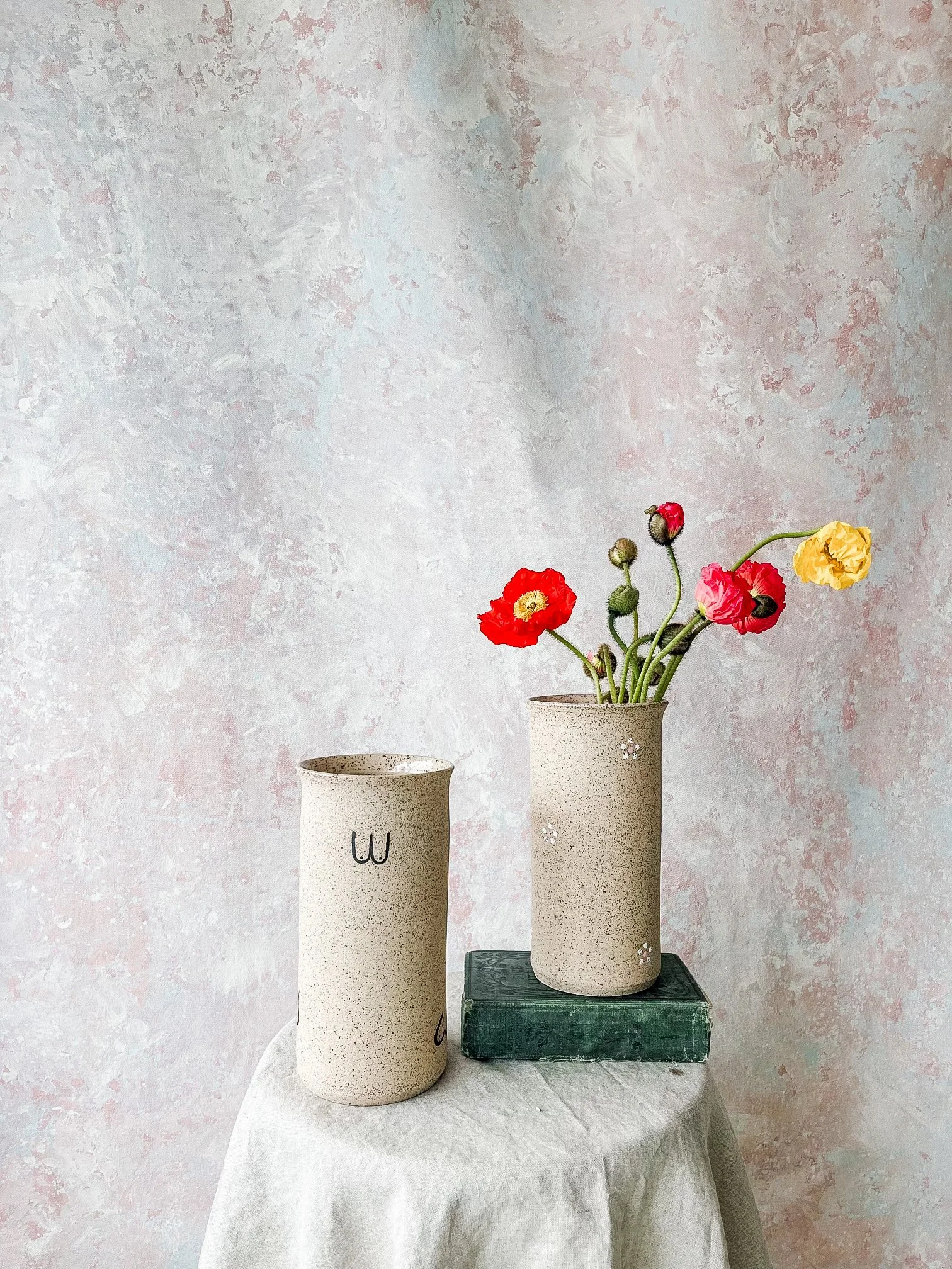 Matte Blush Vase Collection — Petalage Florals