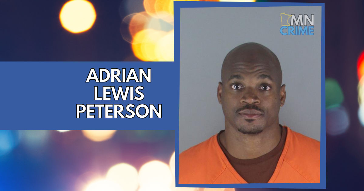 Former Viking Adrian Peterson Arrested for DWI in Richfield — MNCRIME.com