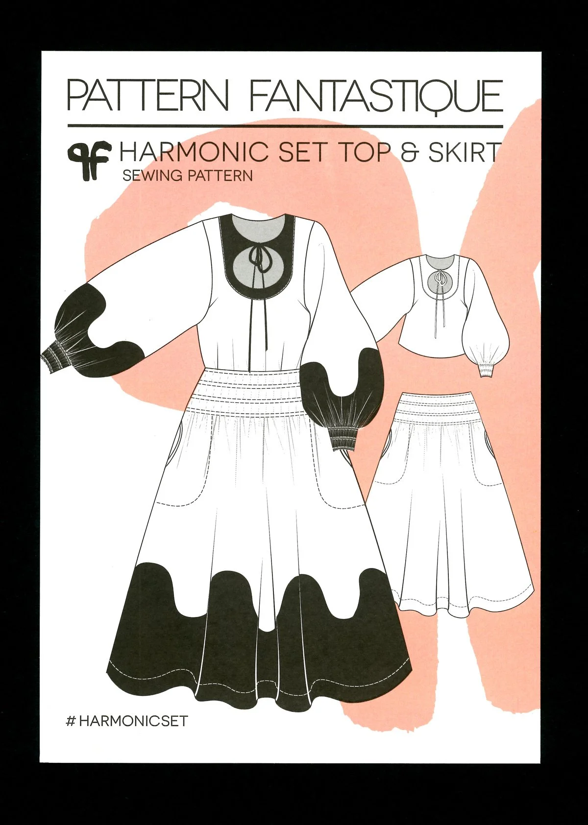 Harmonic Set Pattern Fantastique — L'Etoffe Fabrics Online