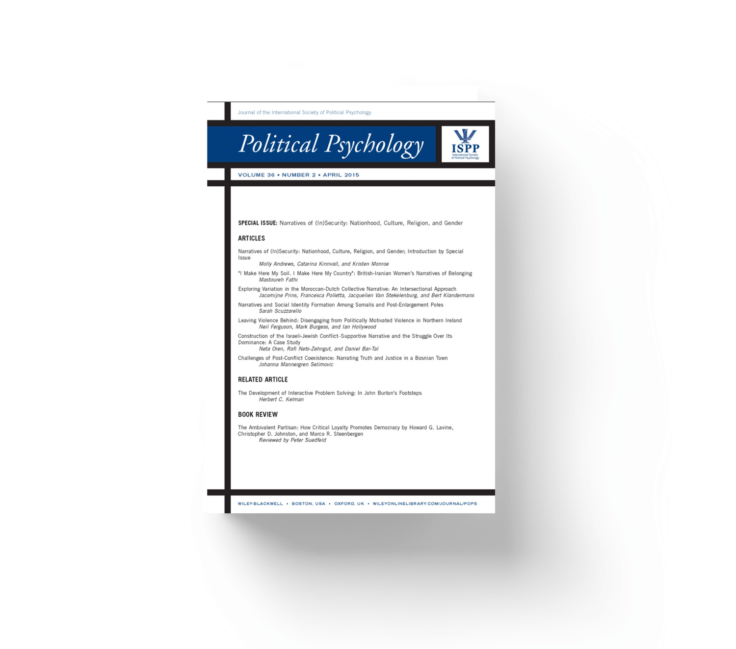 Publications — Molly Andrews