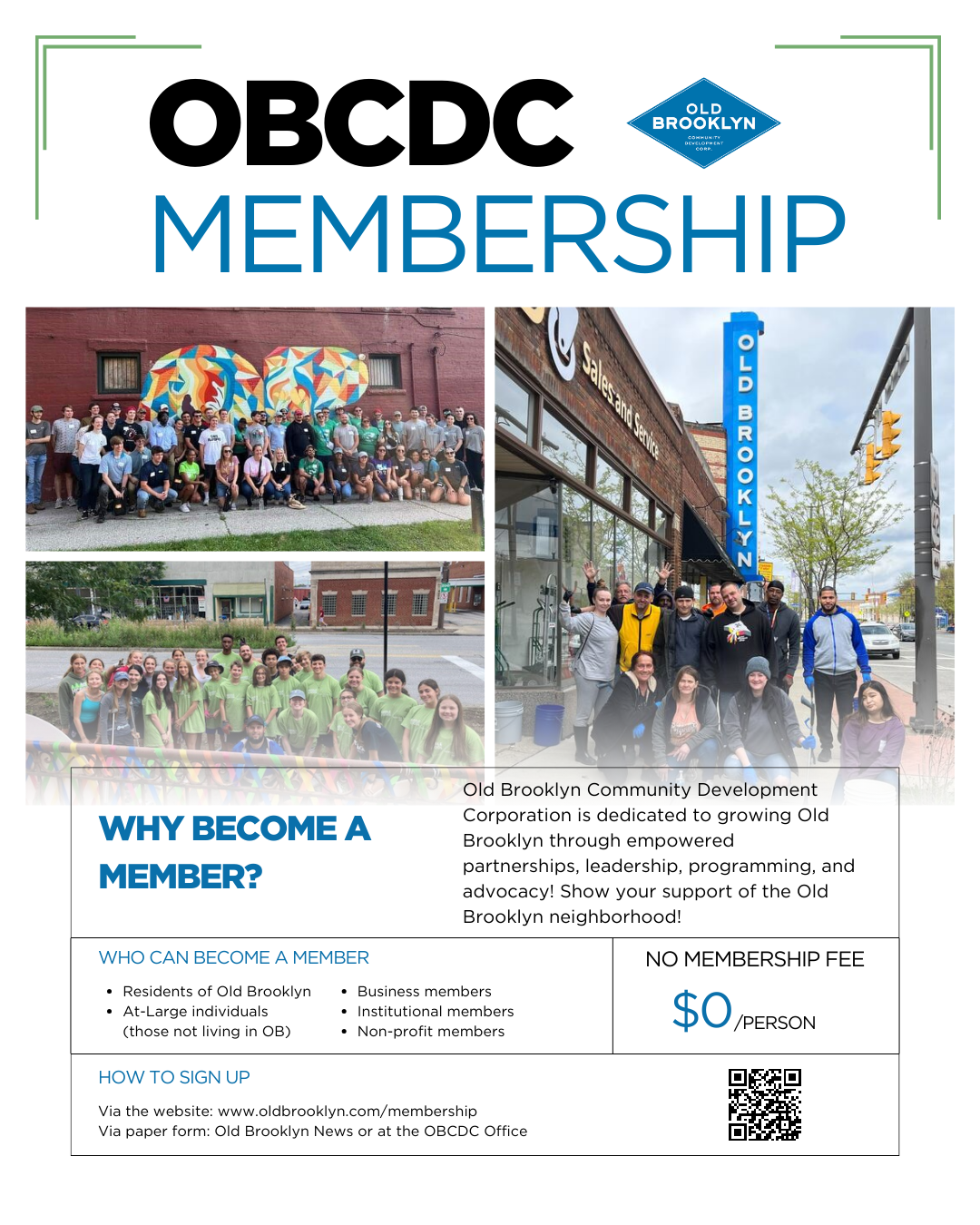 Become a Member — www.oldbrooklyn.com