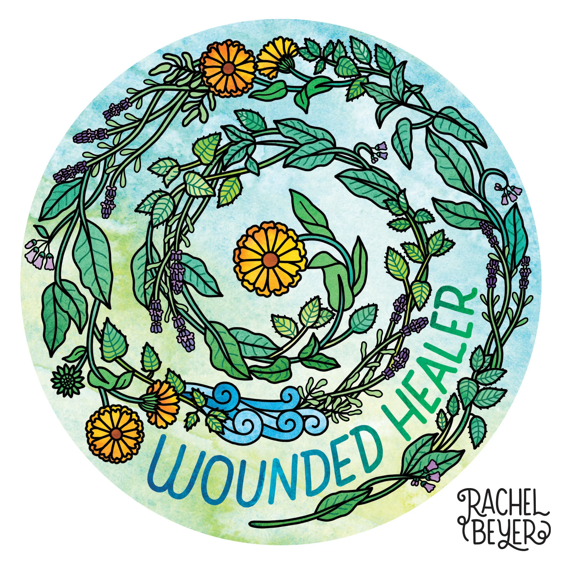 Plant Path Musings & Wounded Healer Balm — Rachel Beyer Artist Apothecary