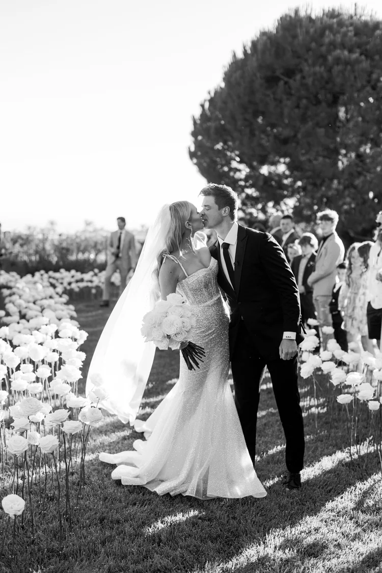 Haley + Eric's Modern Real Wedding | Newport Coast, California — paper ...