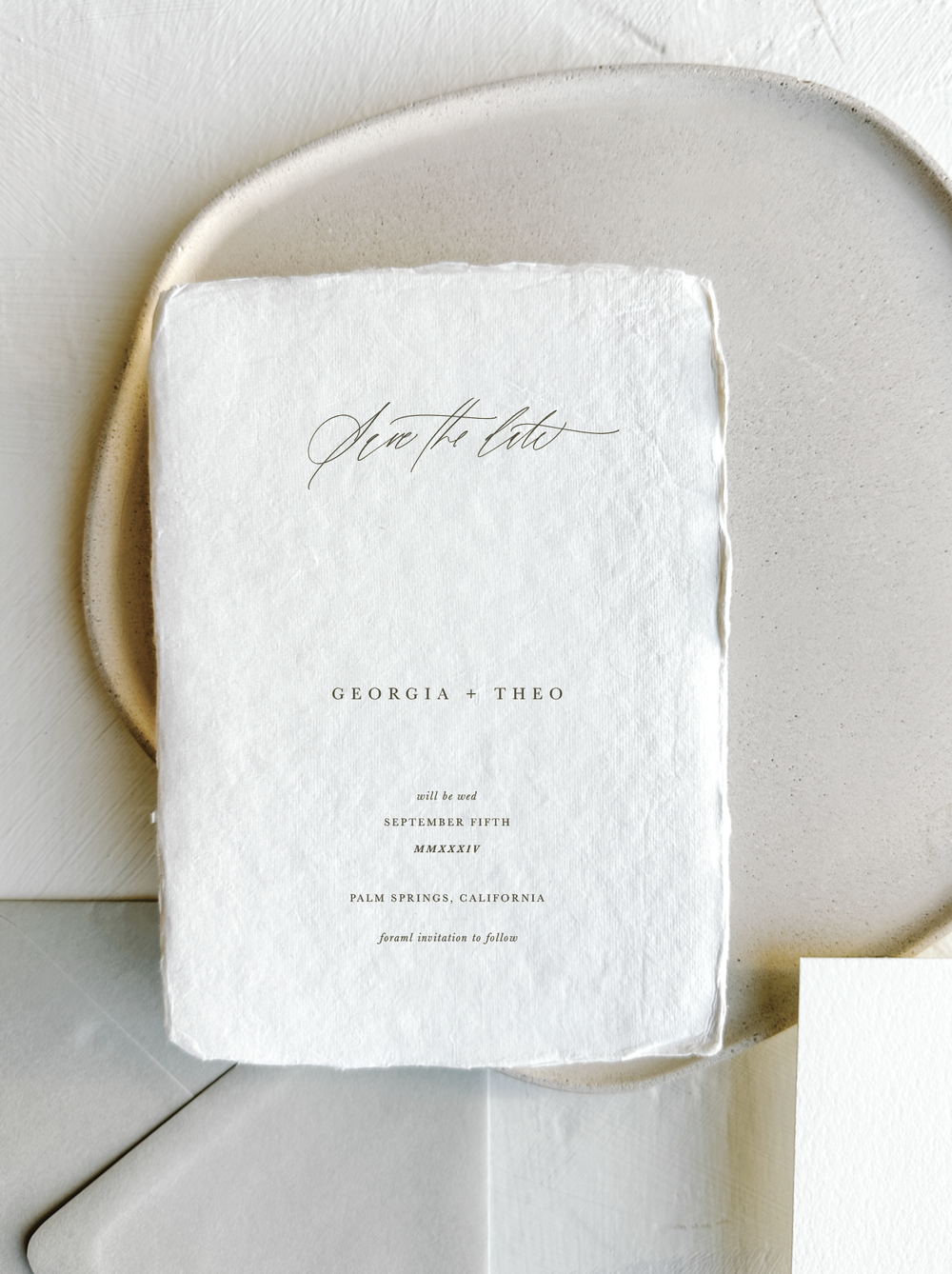 Georgia extra — paper cliché