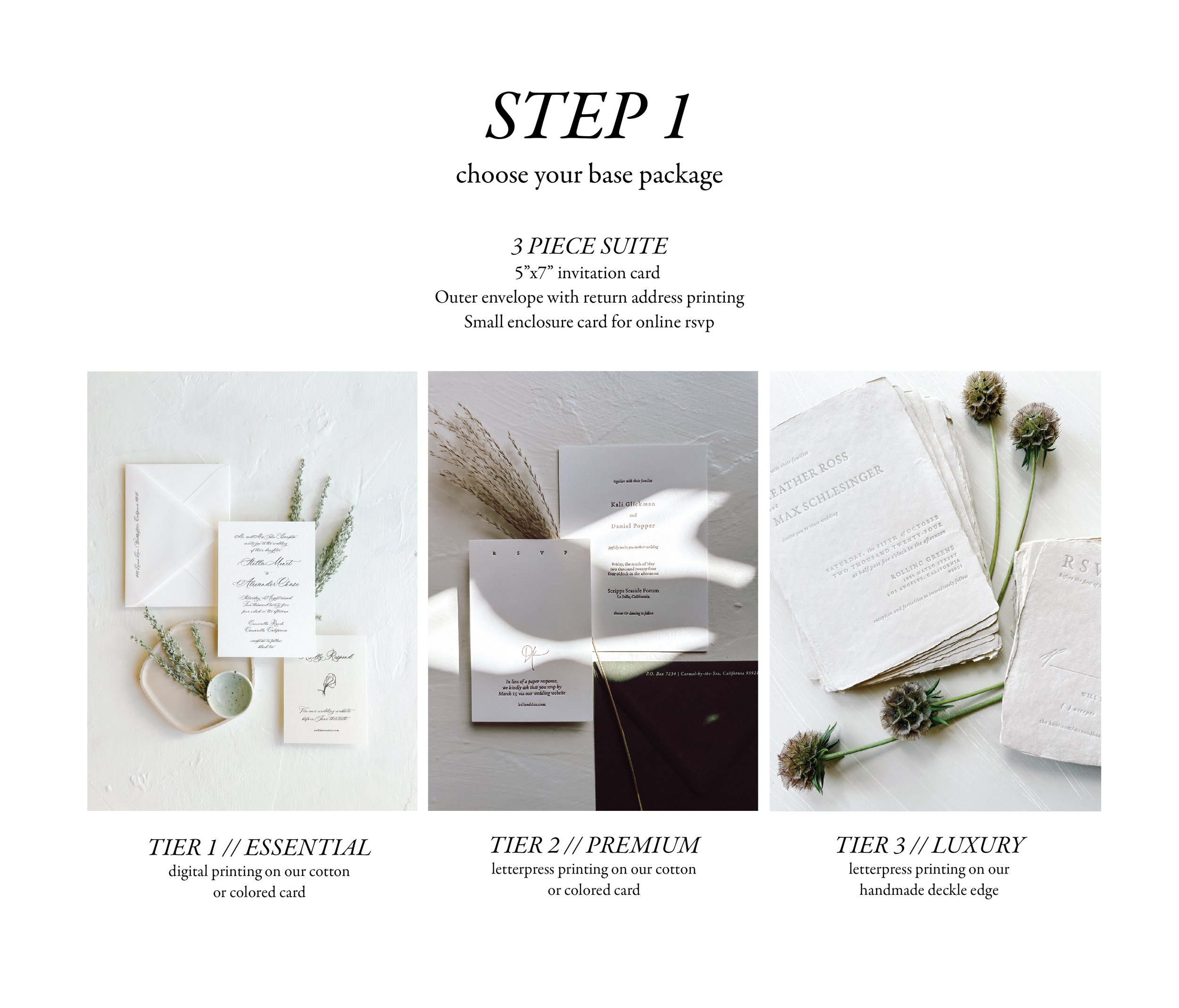 Invitation Collection Designs by Paper Cliché — paper cliché