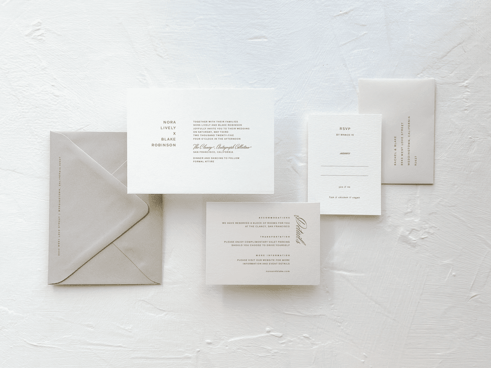 The Nora Collection — paper cliché