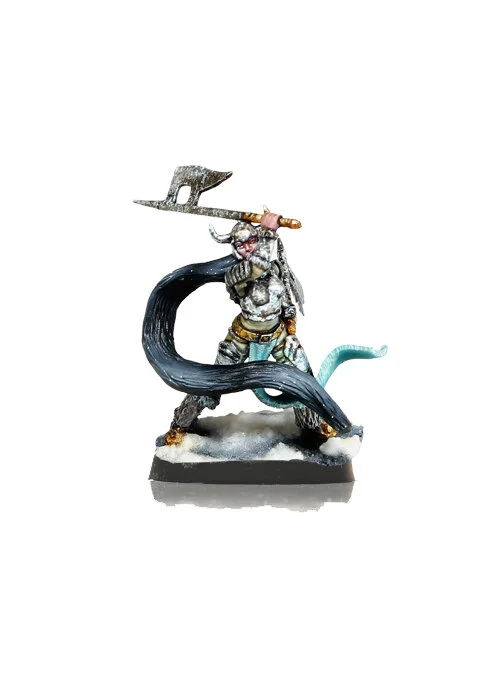 Shieldmaiden Warlord-A (dual axes) — Shieldwolf Miniatures