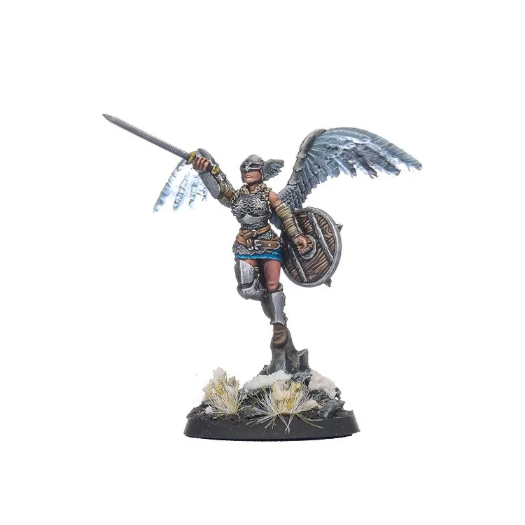 Valkyries Heroine_A (w/great axe) — Shieldwolf Miniatures