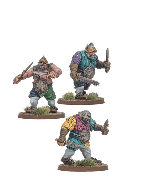 Mercenary Ogre Troopers B — Shieldwolf Miniatures