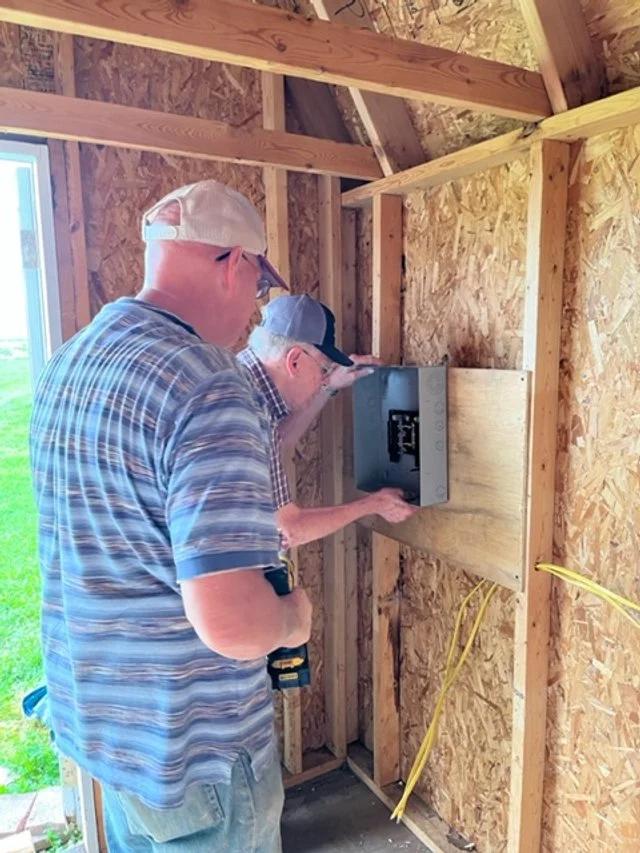 How we moved a shed to create a walk in cooler for our Flower Farm ...