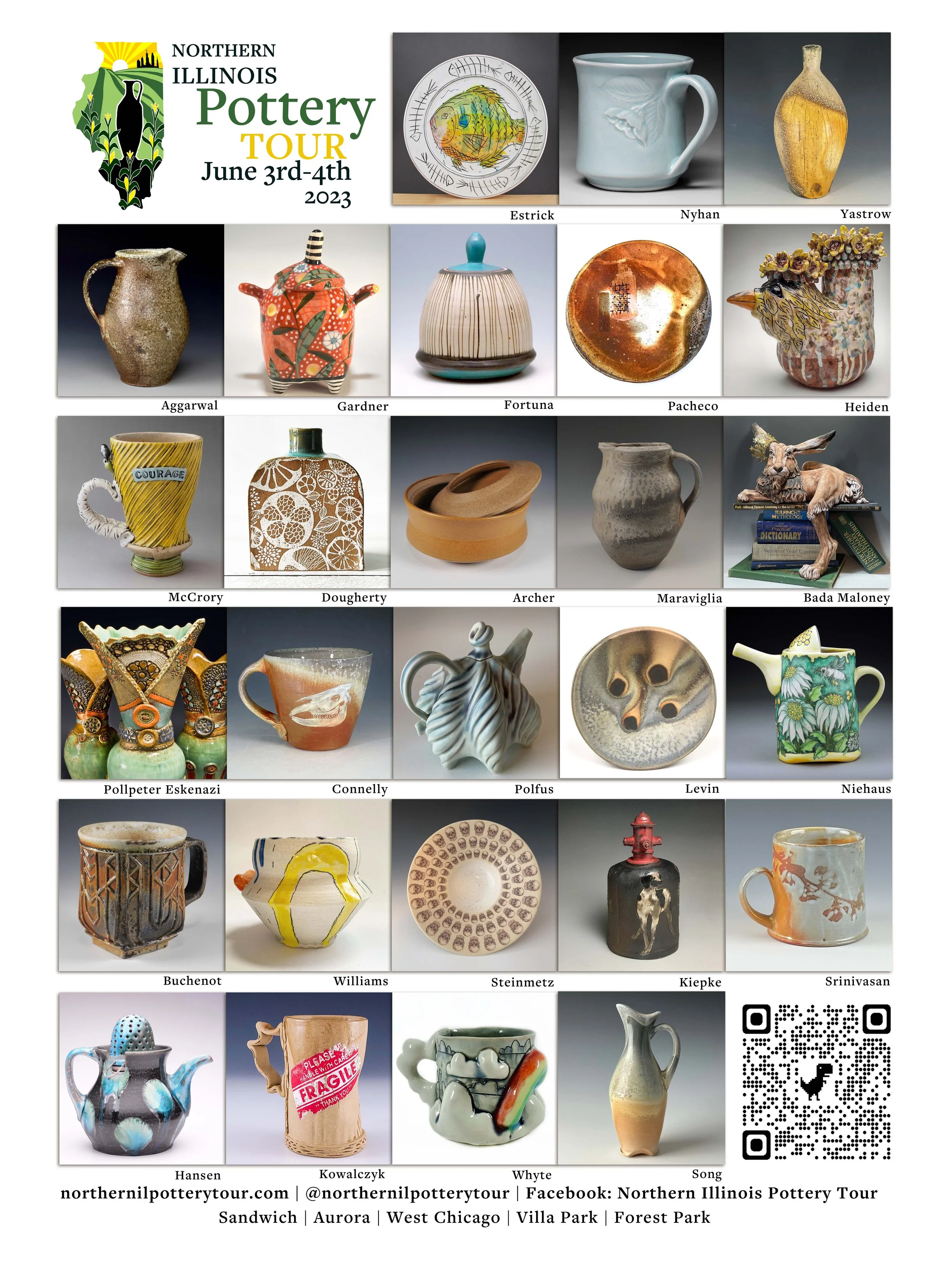Northern Illinois Pottery Tour