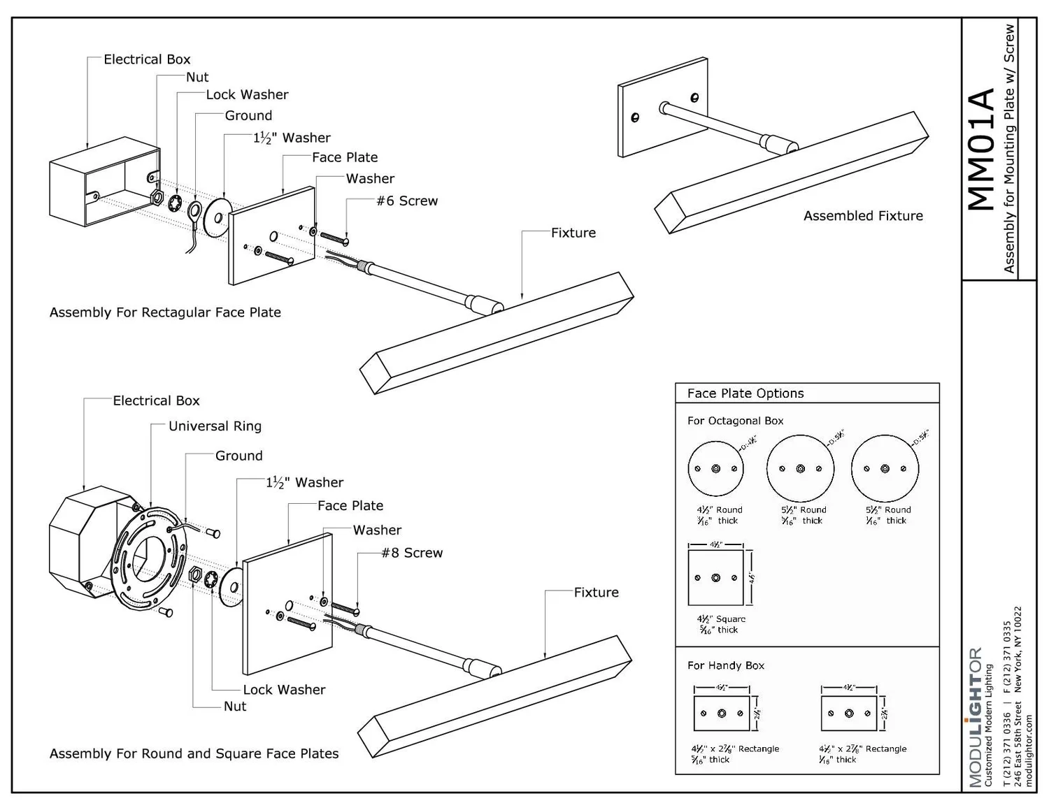 Mounting Methods — MODULIGHTOR