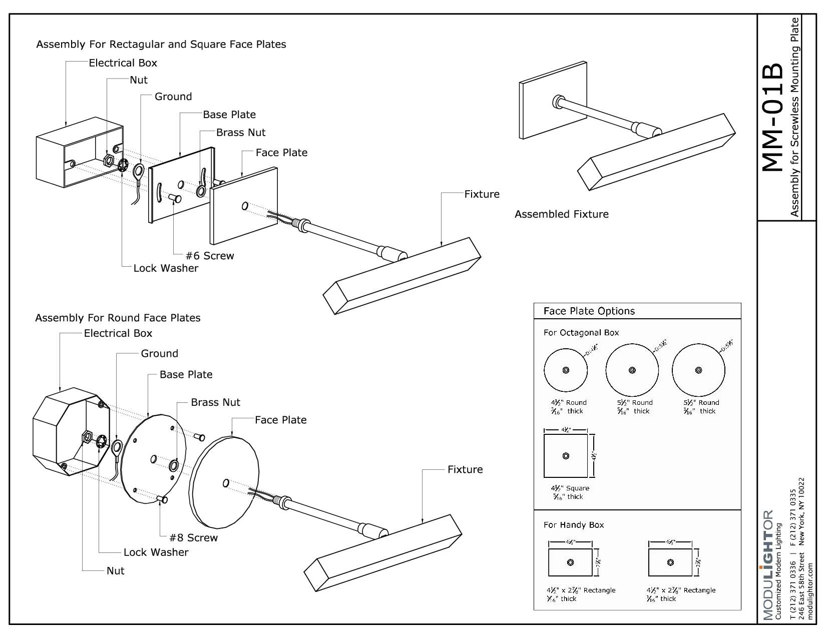 Mounting Methods — MODULIGHTOR