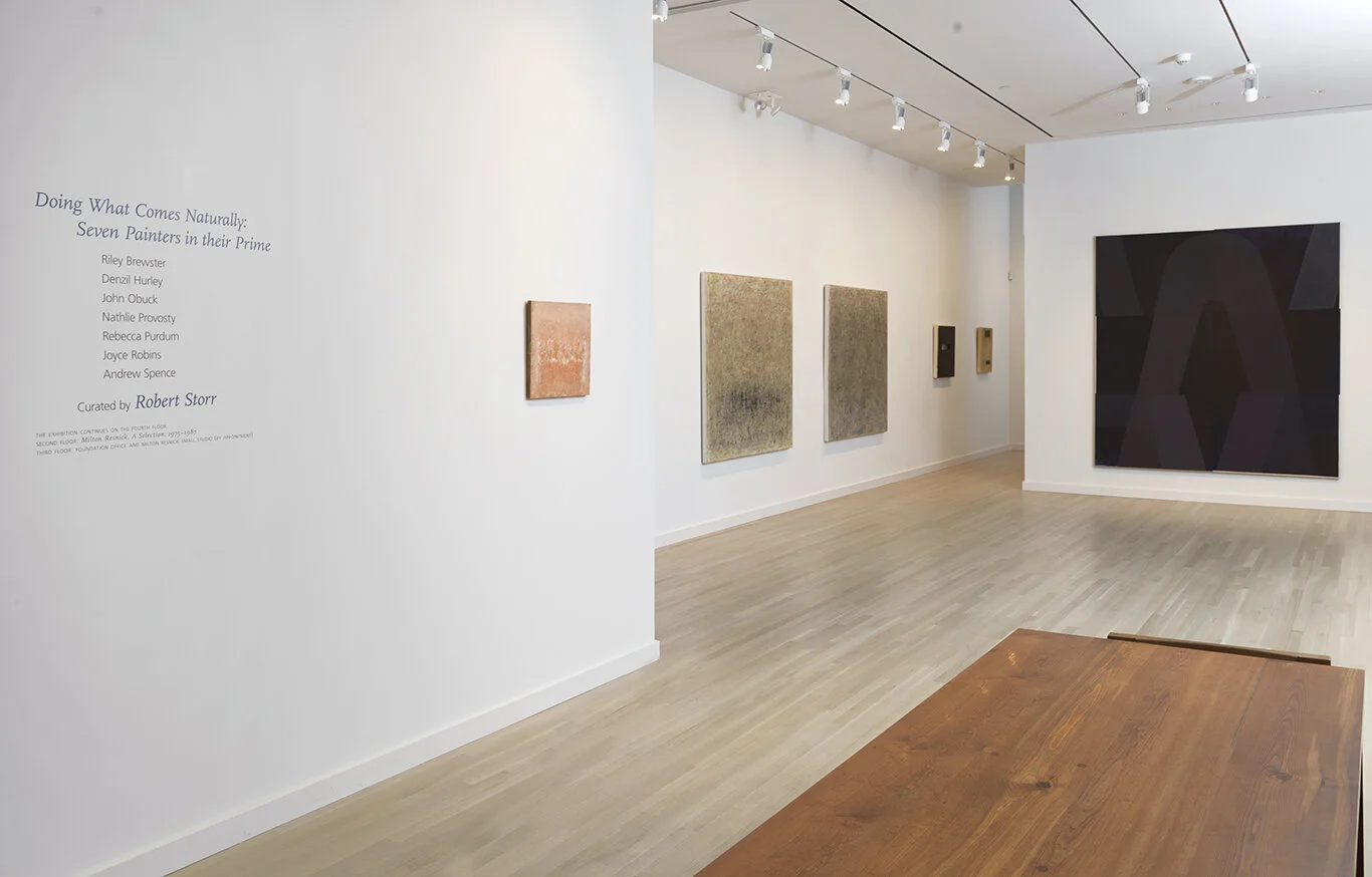 DOING WHAT COMES NATURALLY: Seven Painters in their Prime — MILTON ...