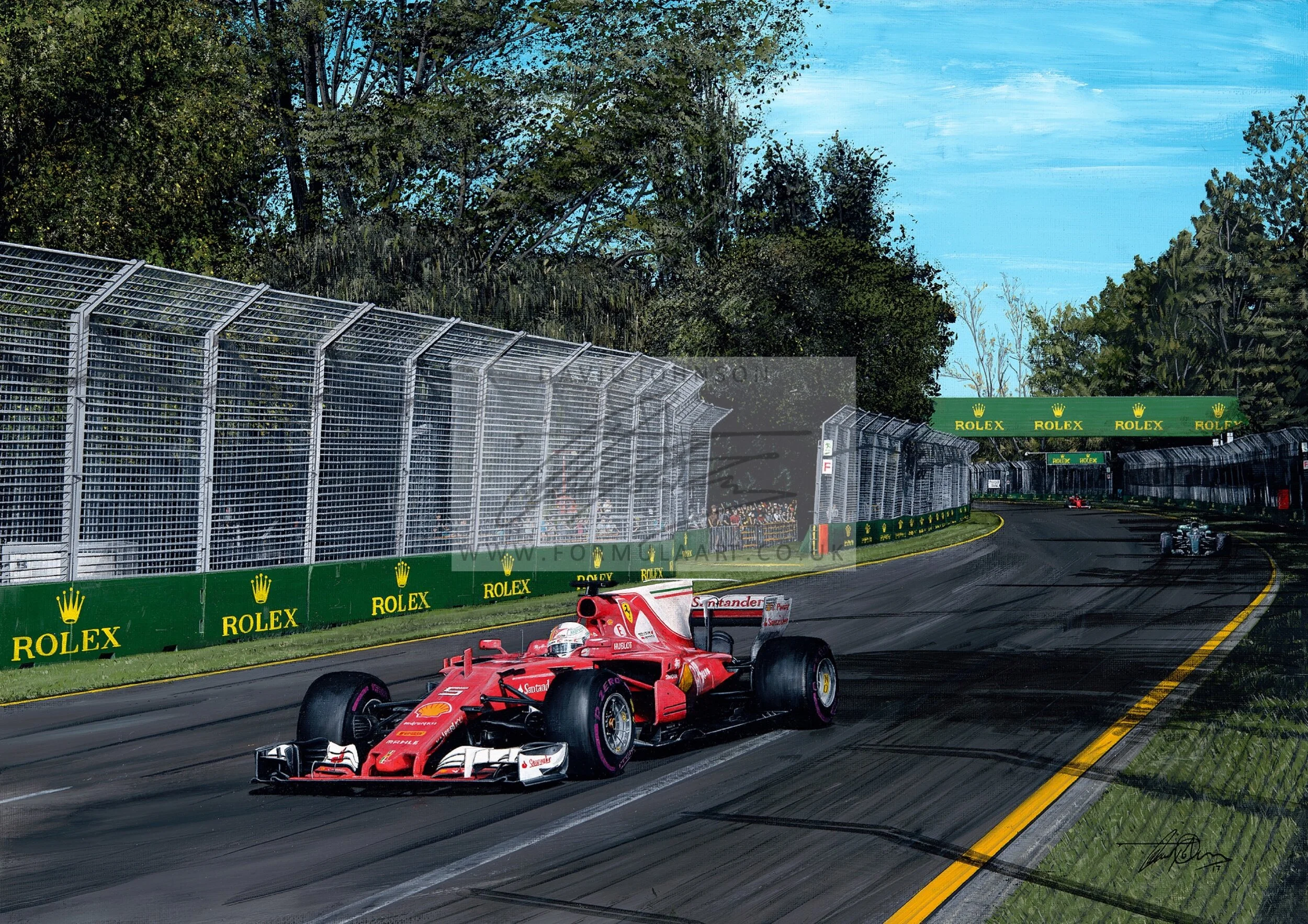 Jenson 2009 Monaco — Formula Art