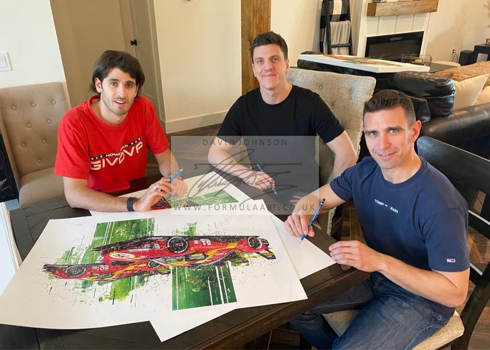 Ferrari 296 GT3 2023 — Formula Art