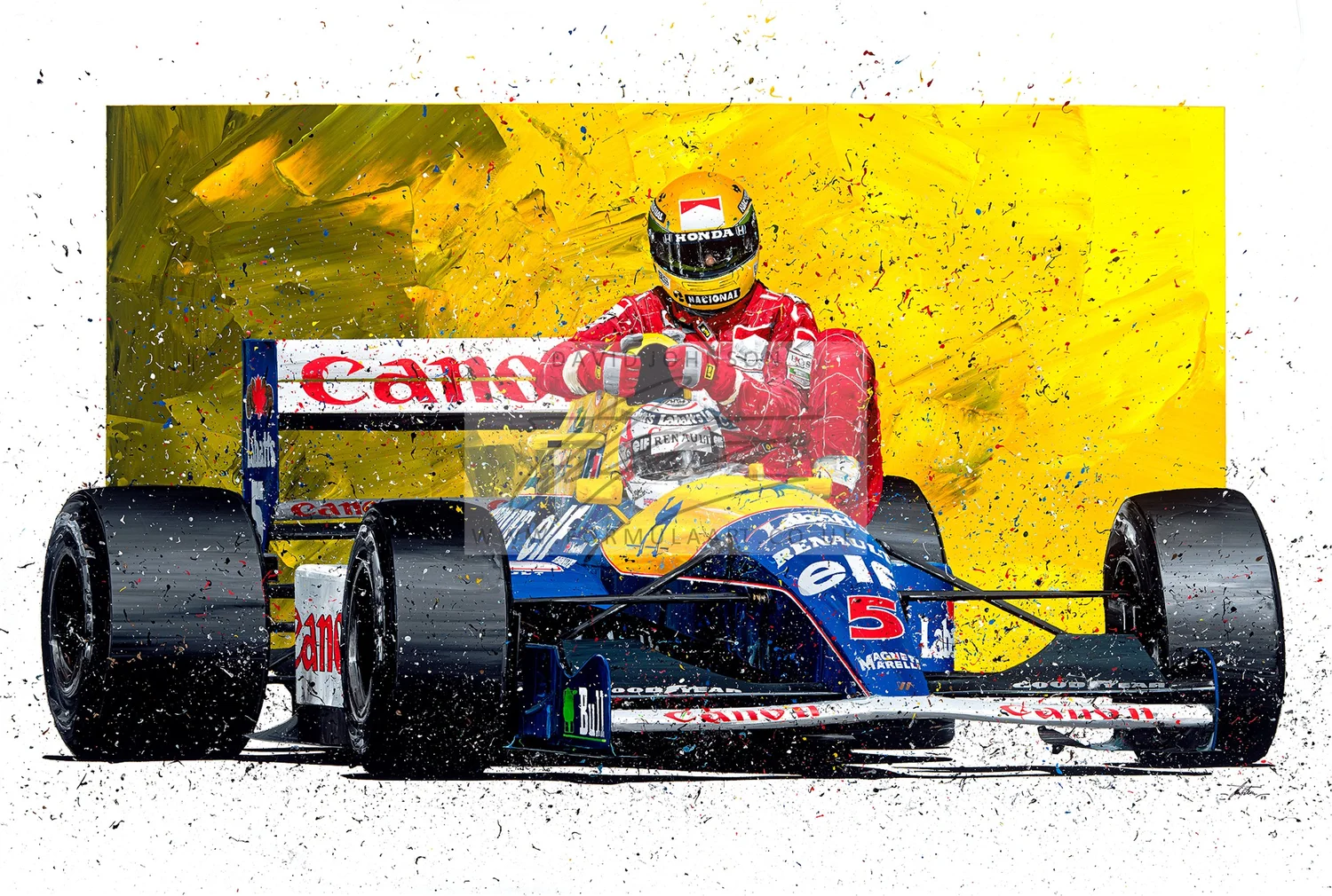 Ayrton Senna large Team Lotus