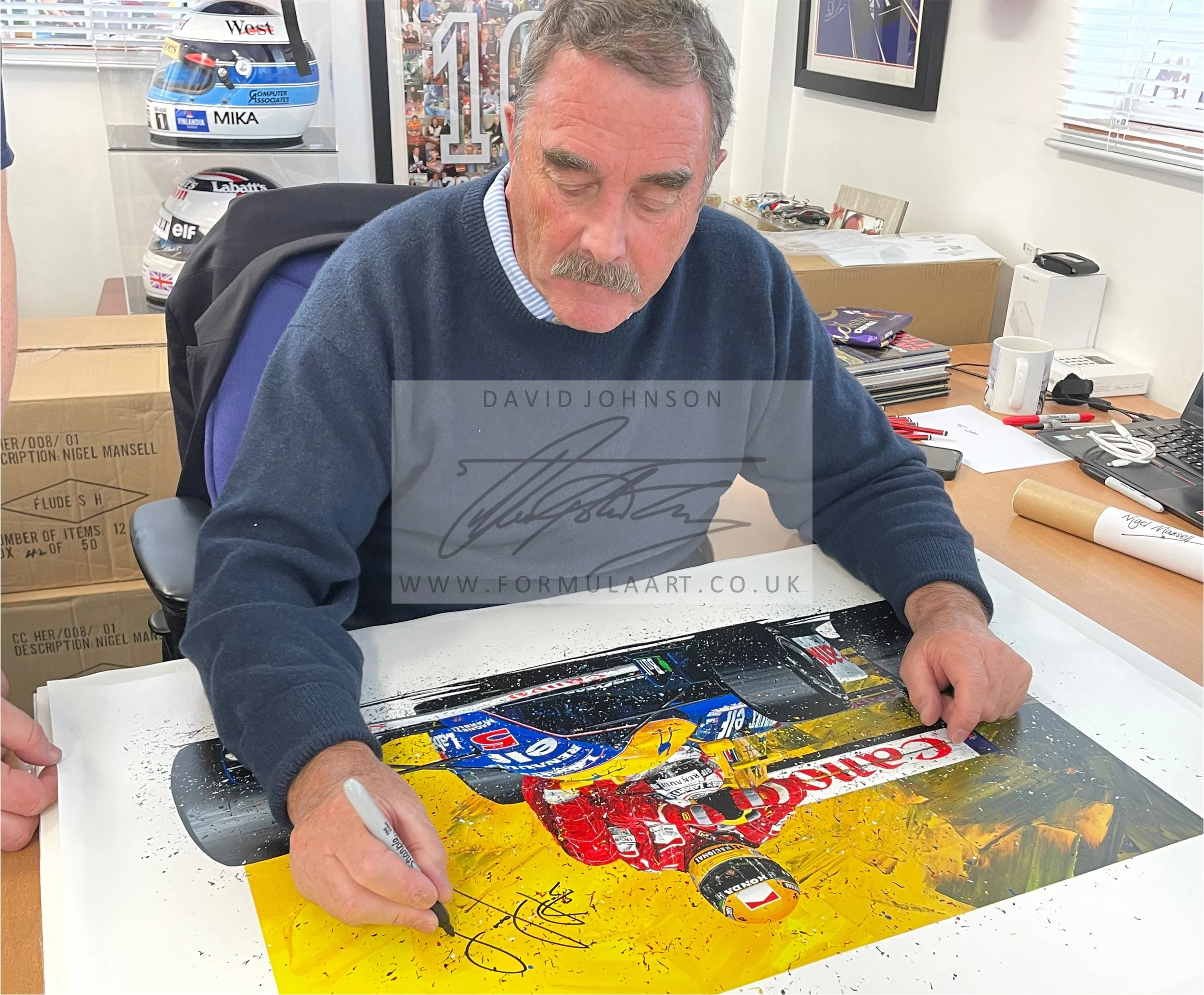 Lando Norris 2022 Podium Edition — Formula Art